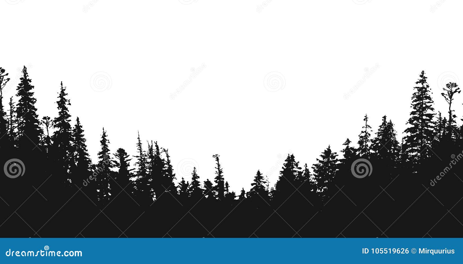 Forest Trees Vector