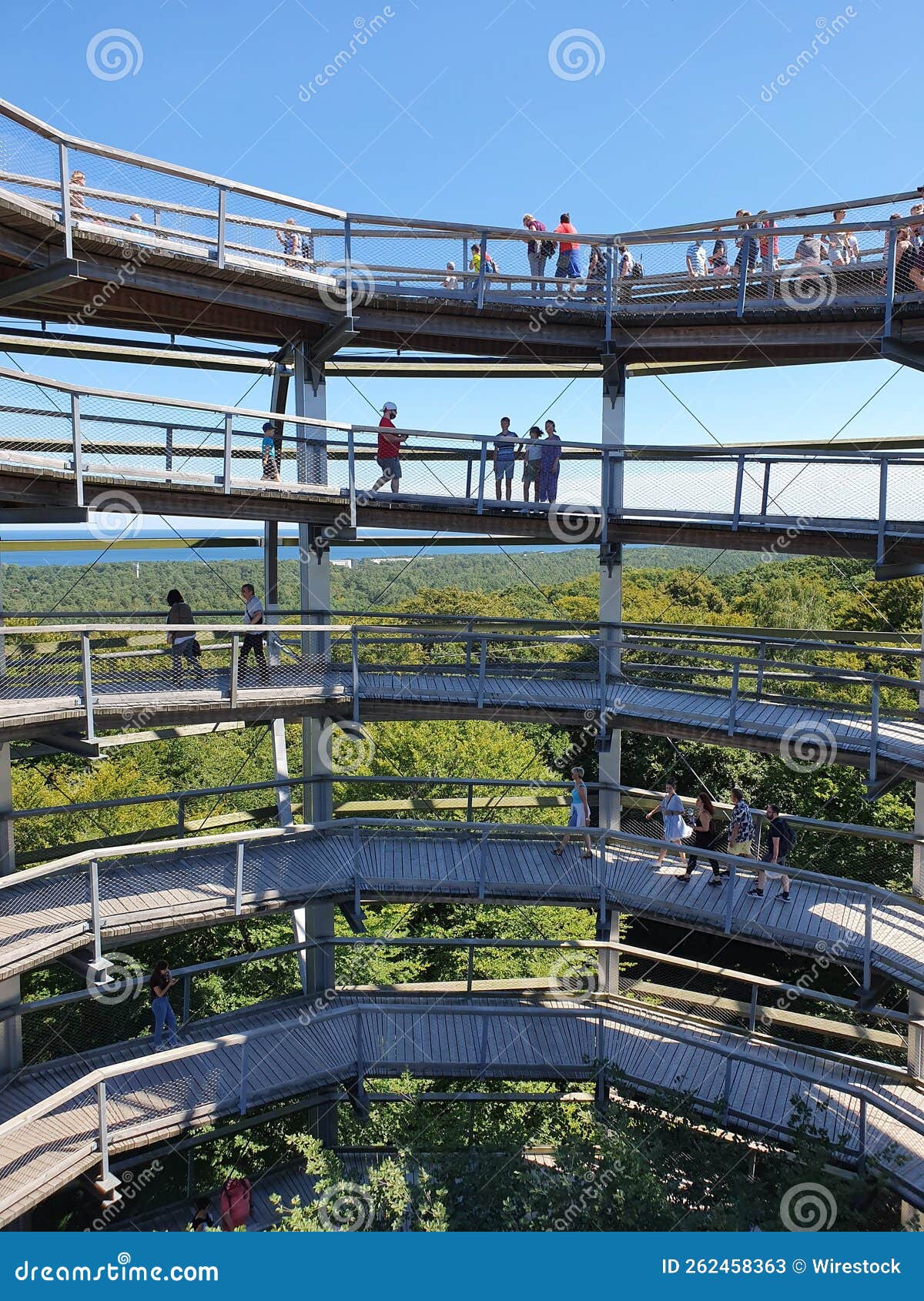 Forest Tower Steps Editorial Photo | CartoonDealer.com #62073759