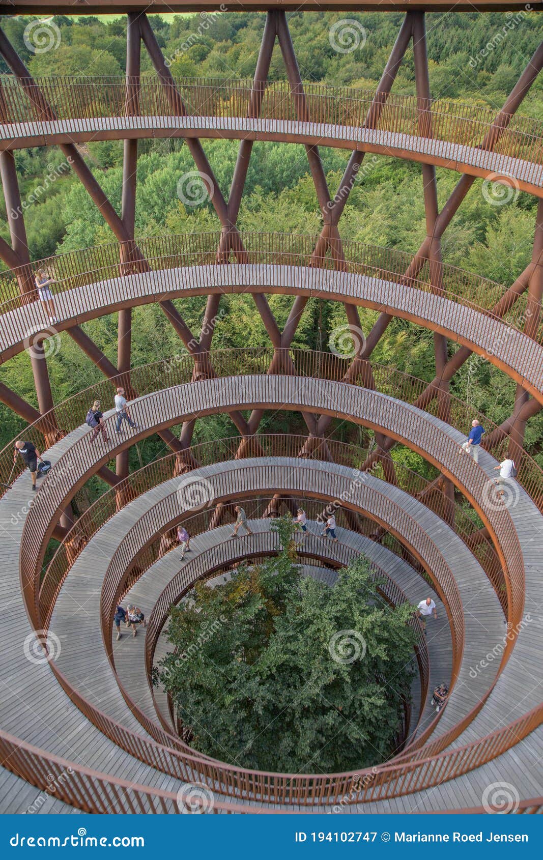 Forest Tower Steps Editorial Photo | CartoonDealer.com #62073759