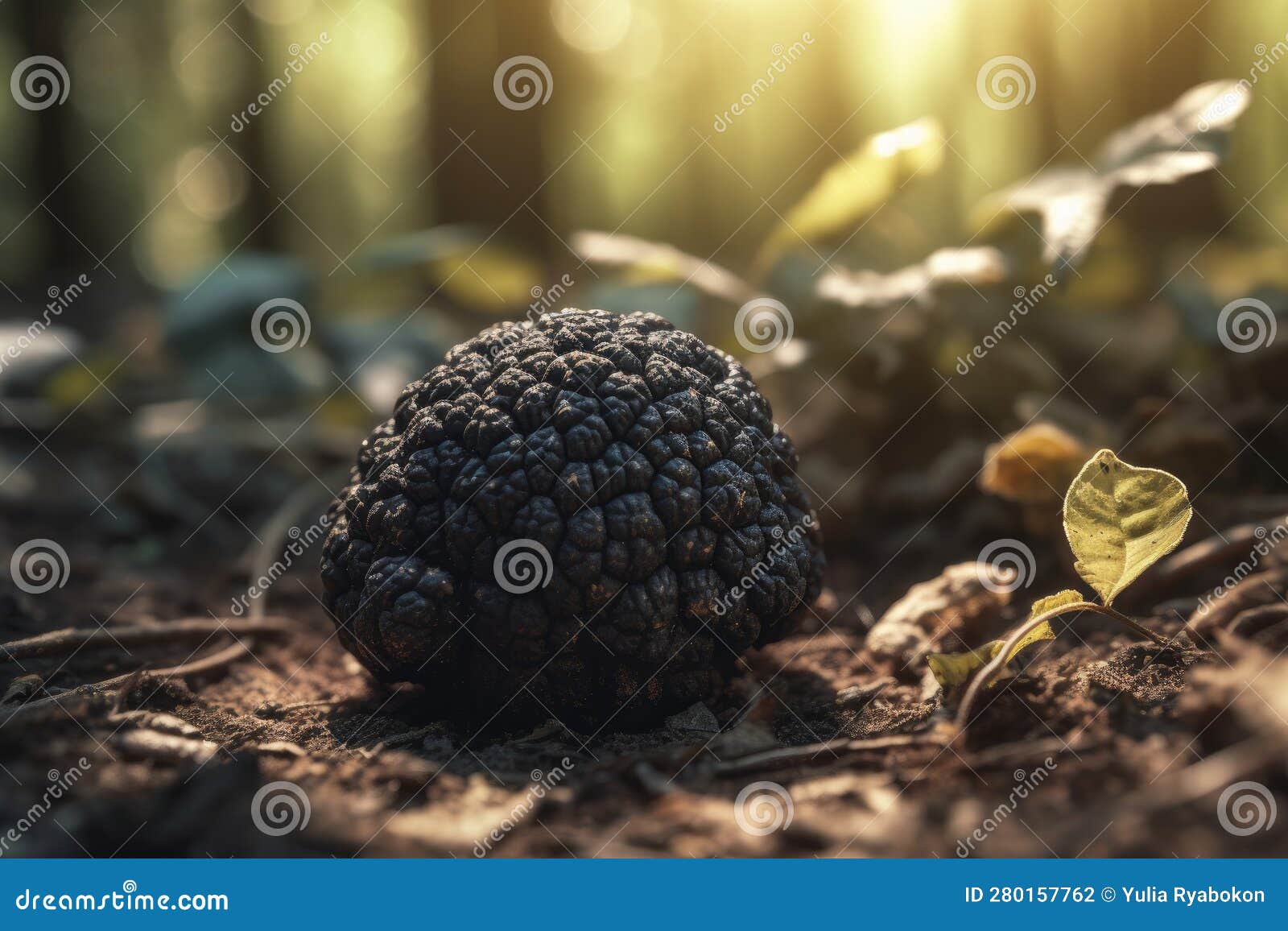 Forest Truffle Cooking. Generate Ai Stock Illustration - Illustration ...