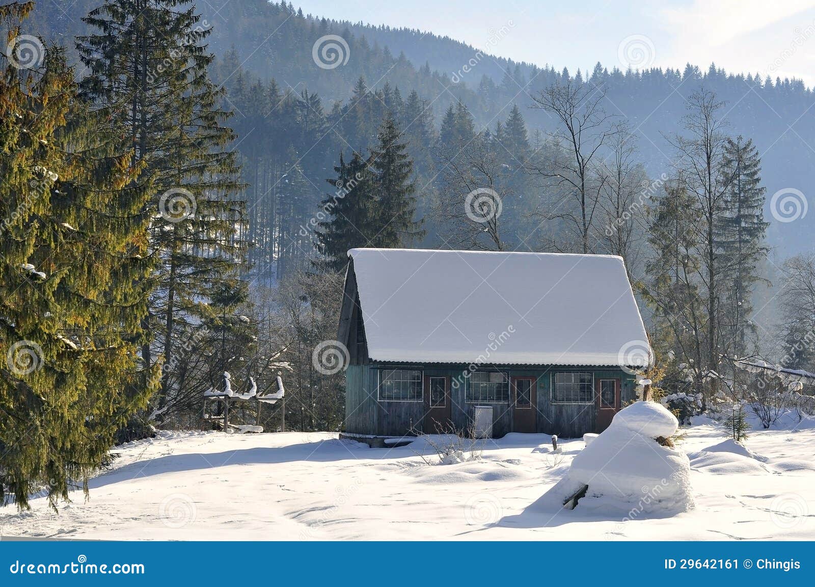 Forester house stock image. Image of vacation, holidays - 29642161