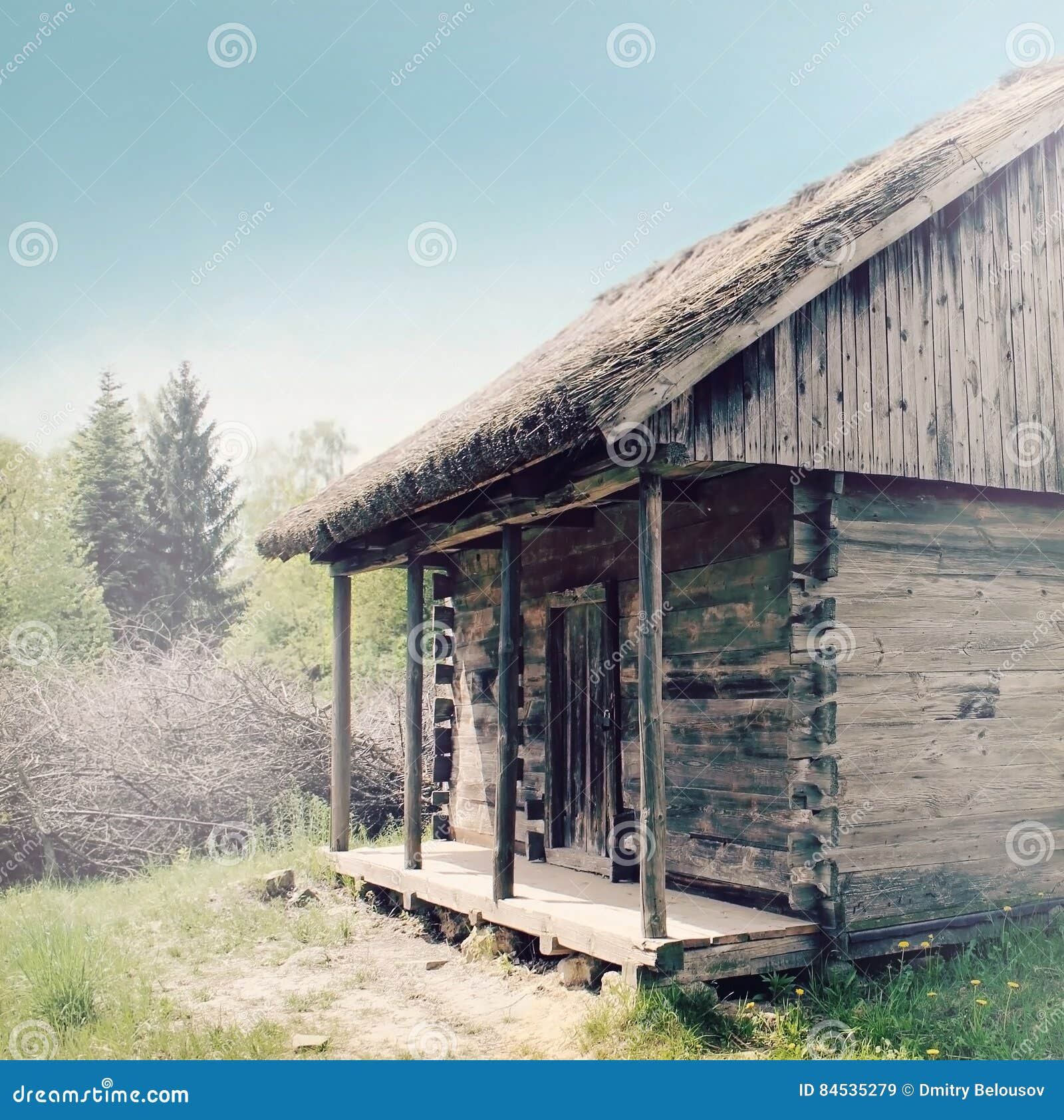 Forester`s house stock image. Image of serenity, nature - 84535279