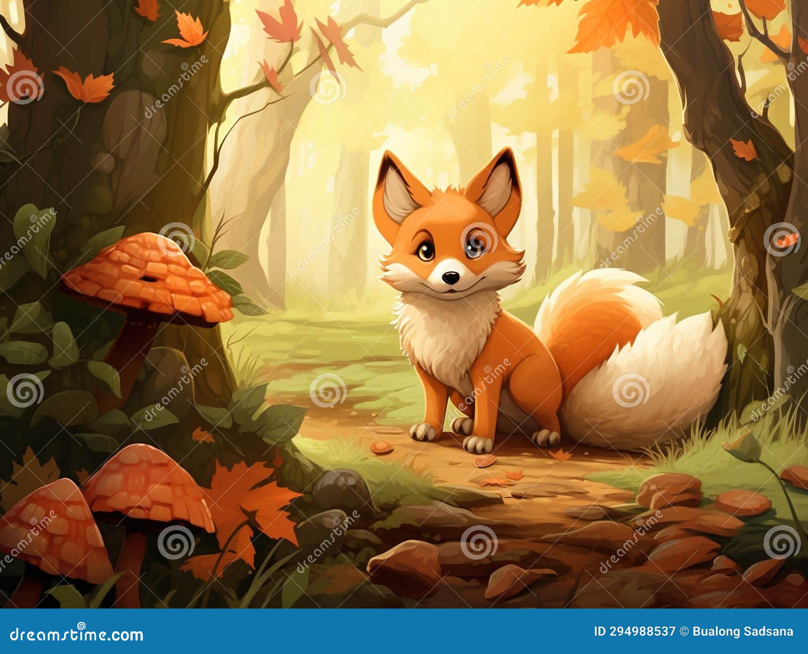 Forester theme image stock illustration. Illustration of artwork ...