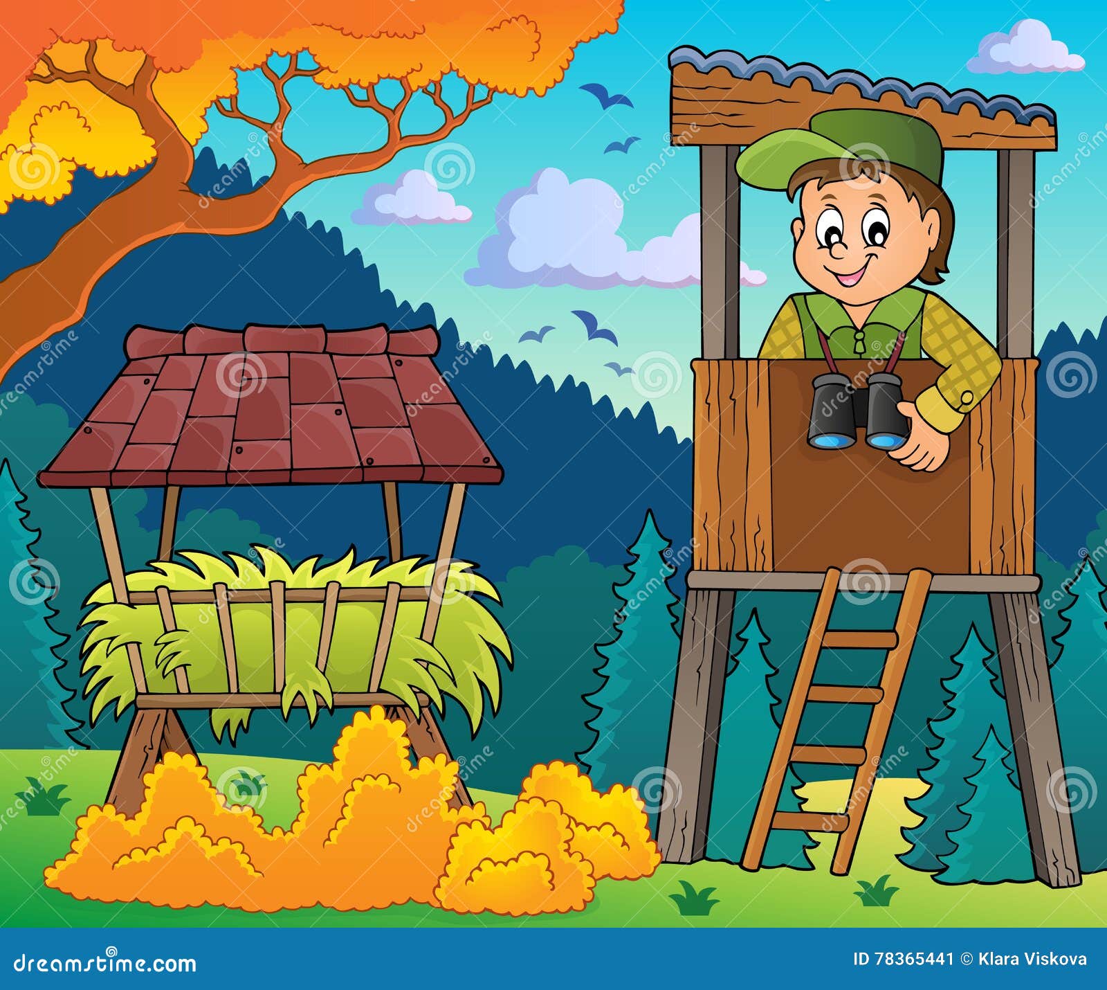 Forester Royalty-Free Cartoon | CartoonDealer.com #17198441