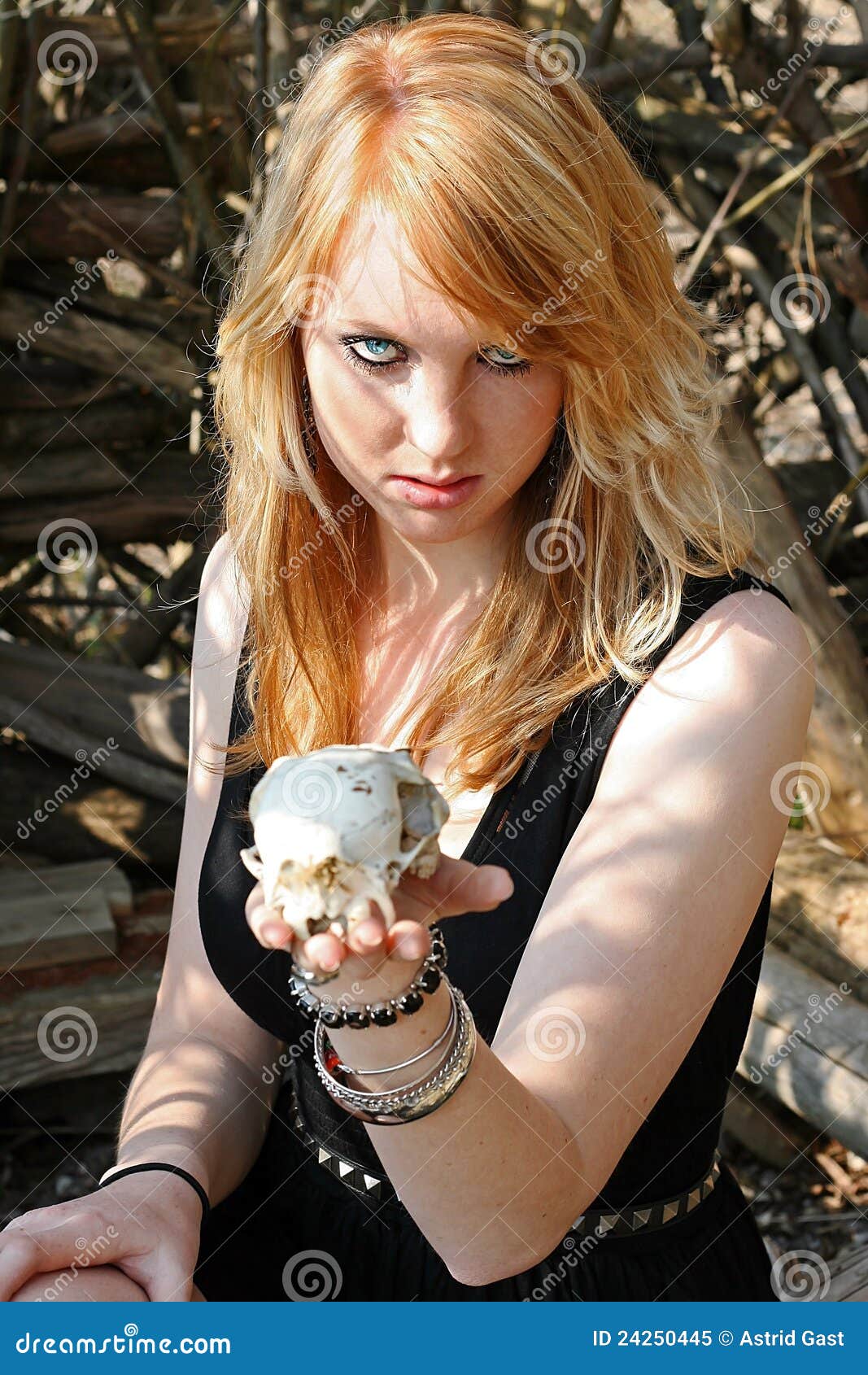 The foreteller stock image. Image of fortunes, black - 24250445