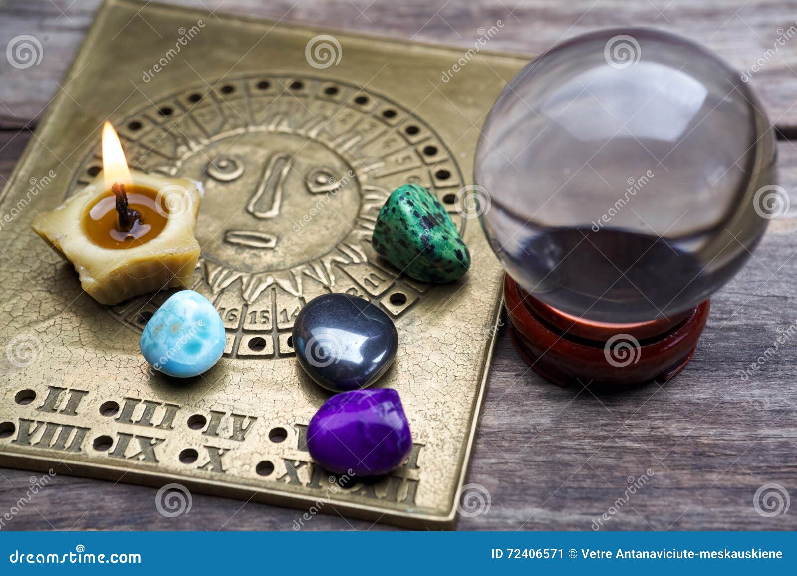 Foretelling the Future through Astrology Stock Image - Image of ...