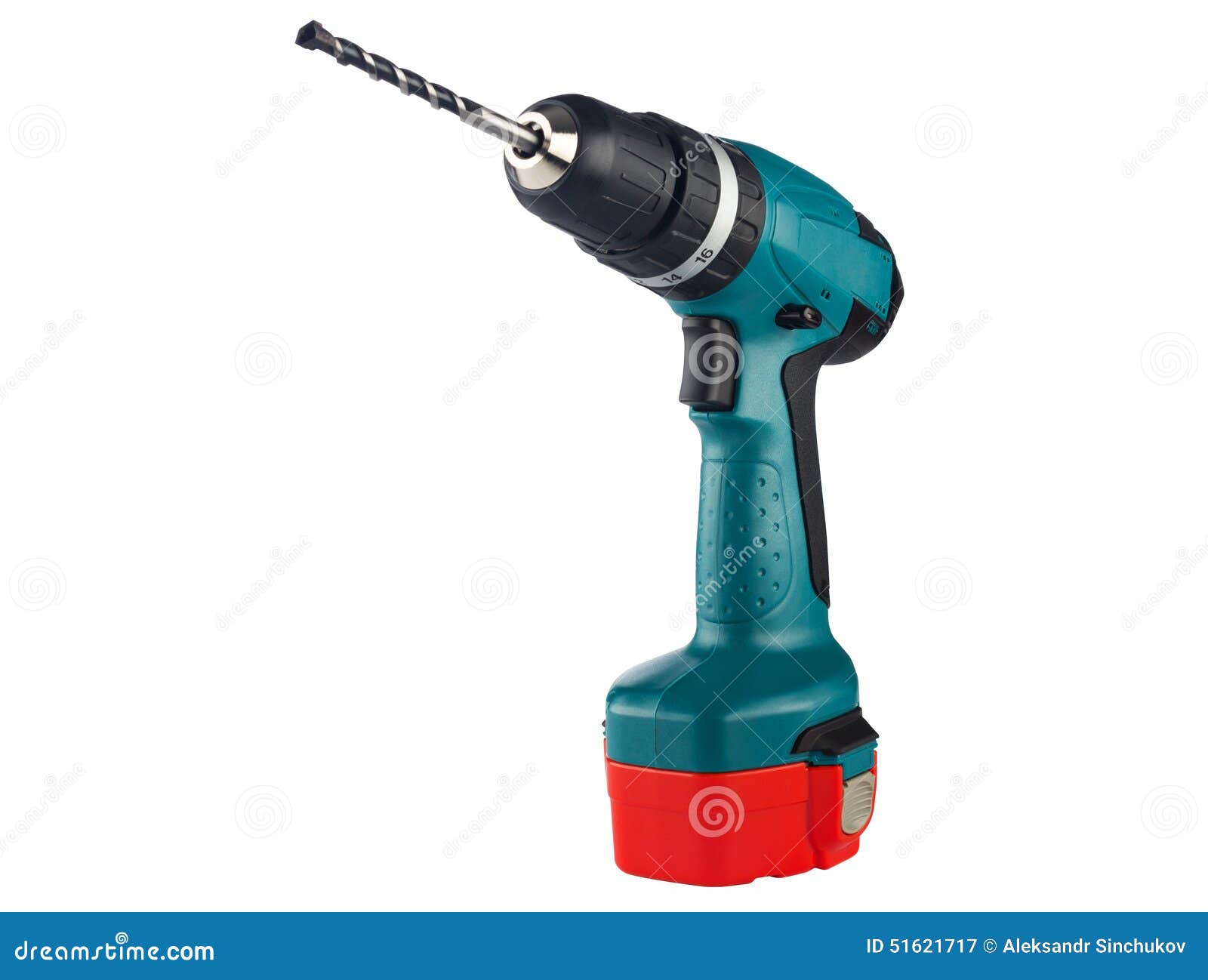 Foreuse de foret image stock. Image du tournevis, maison - 51621717