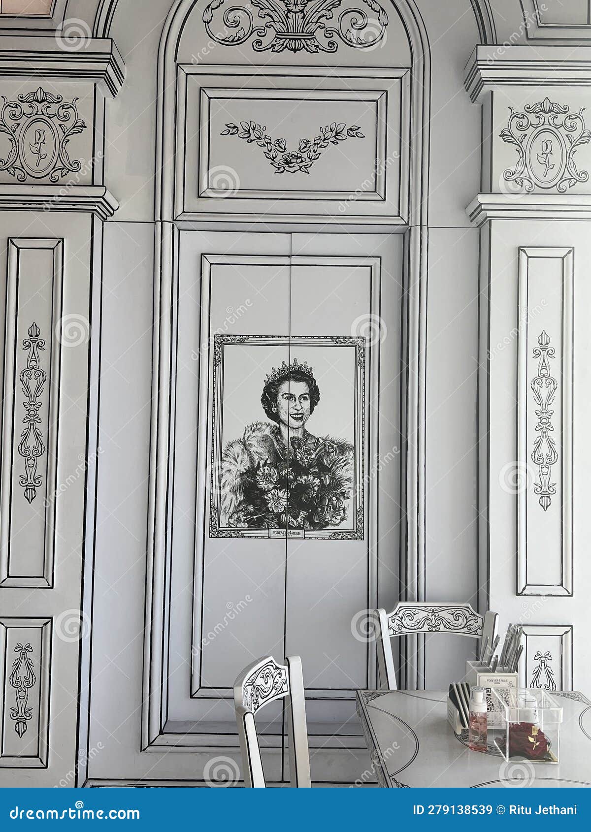 Forever Rose Cafe at BoxPark in Dubai, UAE Editorial Stock Image ...