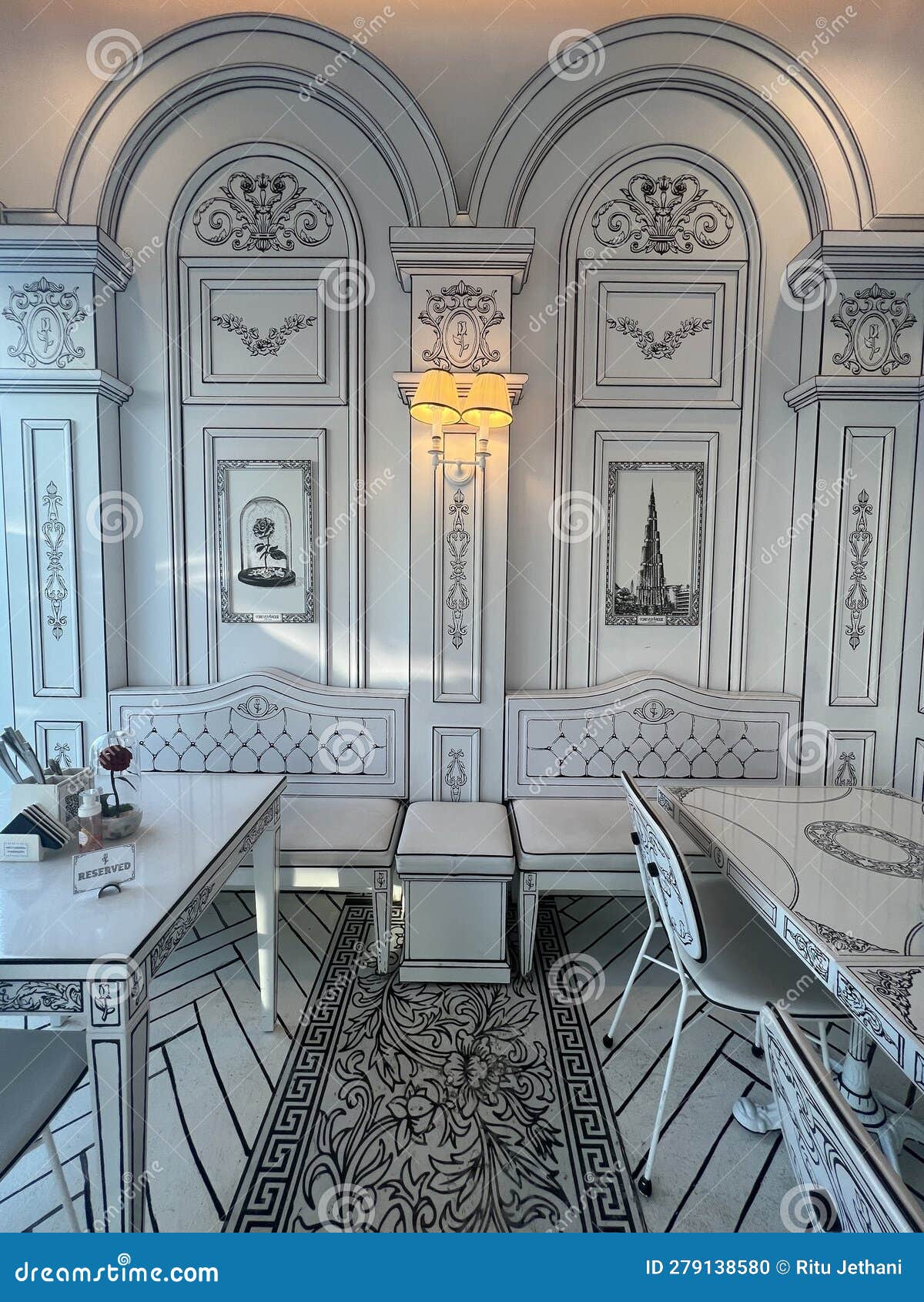 Forever Rose Cafe at BoxPark in Dubai, UAE Editorial Image - Image of ...