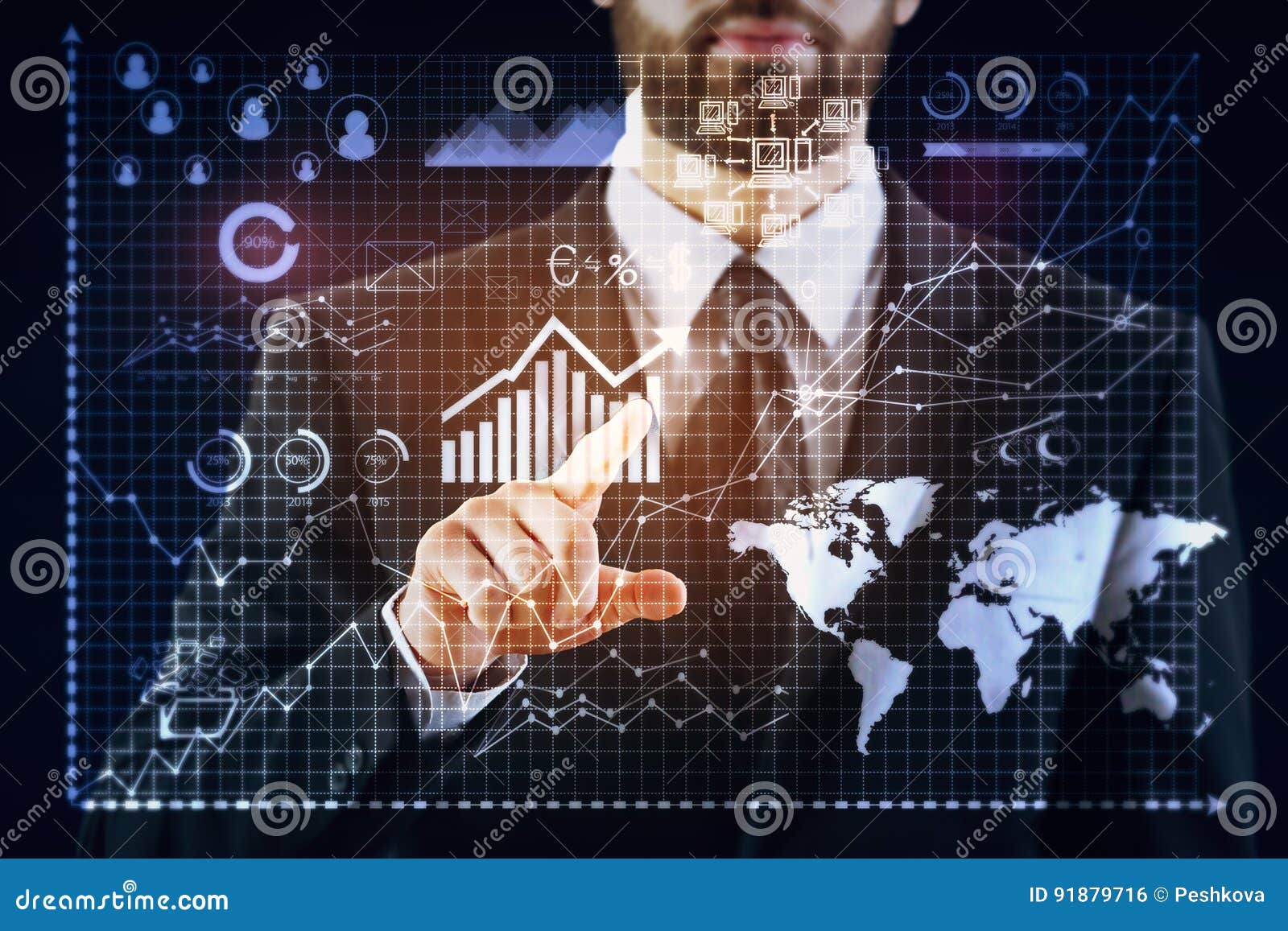 Forex concept stock illustration. Illustration of market - 91879716