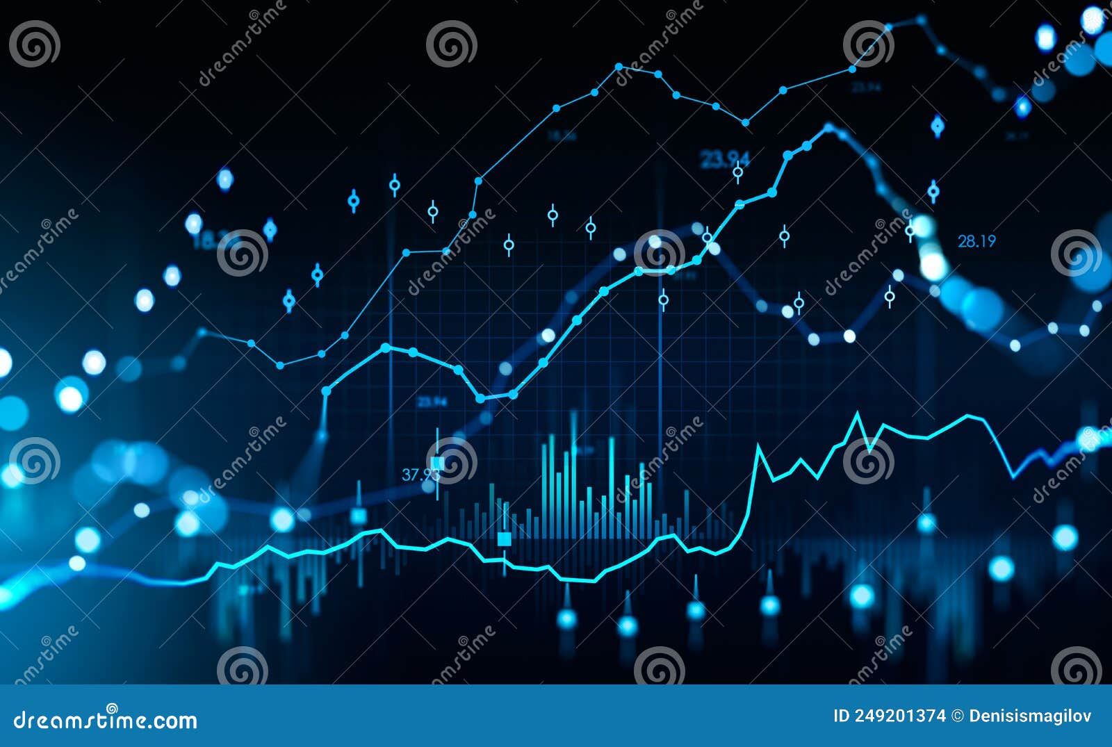 Forex Diagrams and Stock Market Rising Lines with Numbers Stock ... Forex Diagrams and Stock Market Rising Lines with Numbers Stock ...