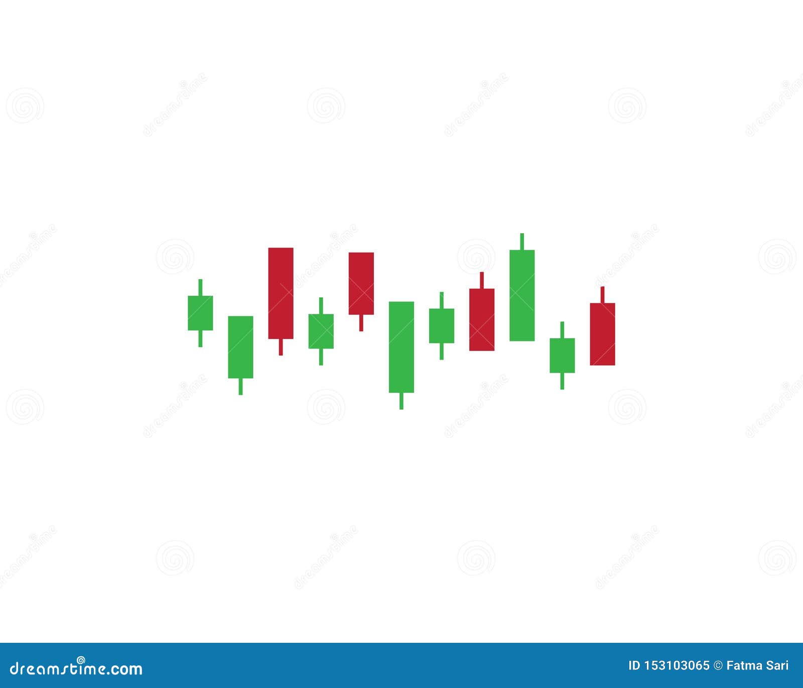 Forex market vector stock vector. Illustration of candlesticks - 153103065
