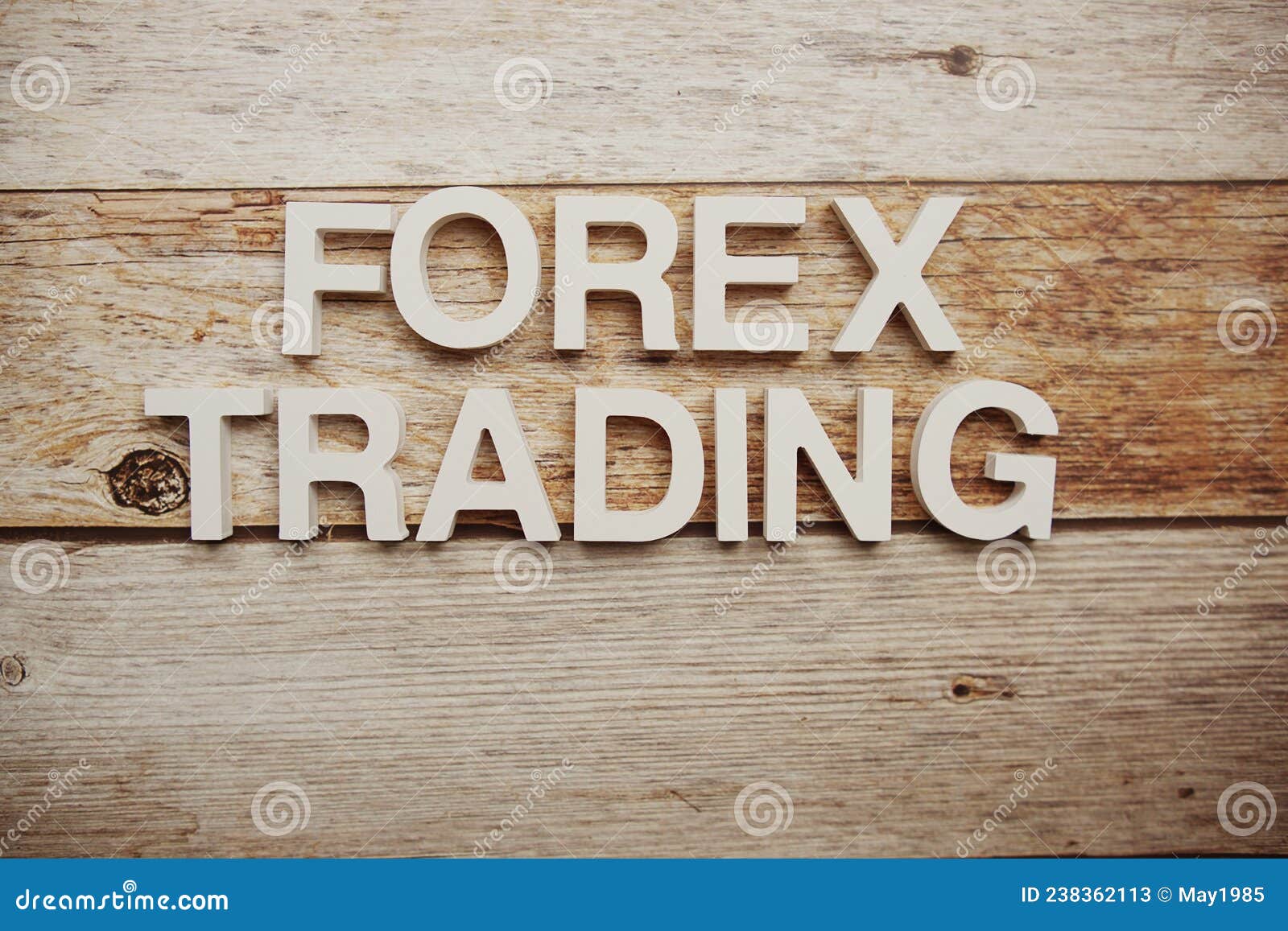 Forex Trading Alphabet Letters on Wooden Background Editorial Stock ...