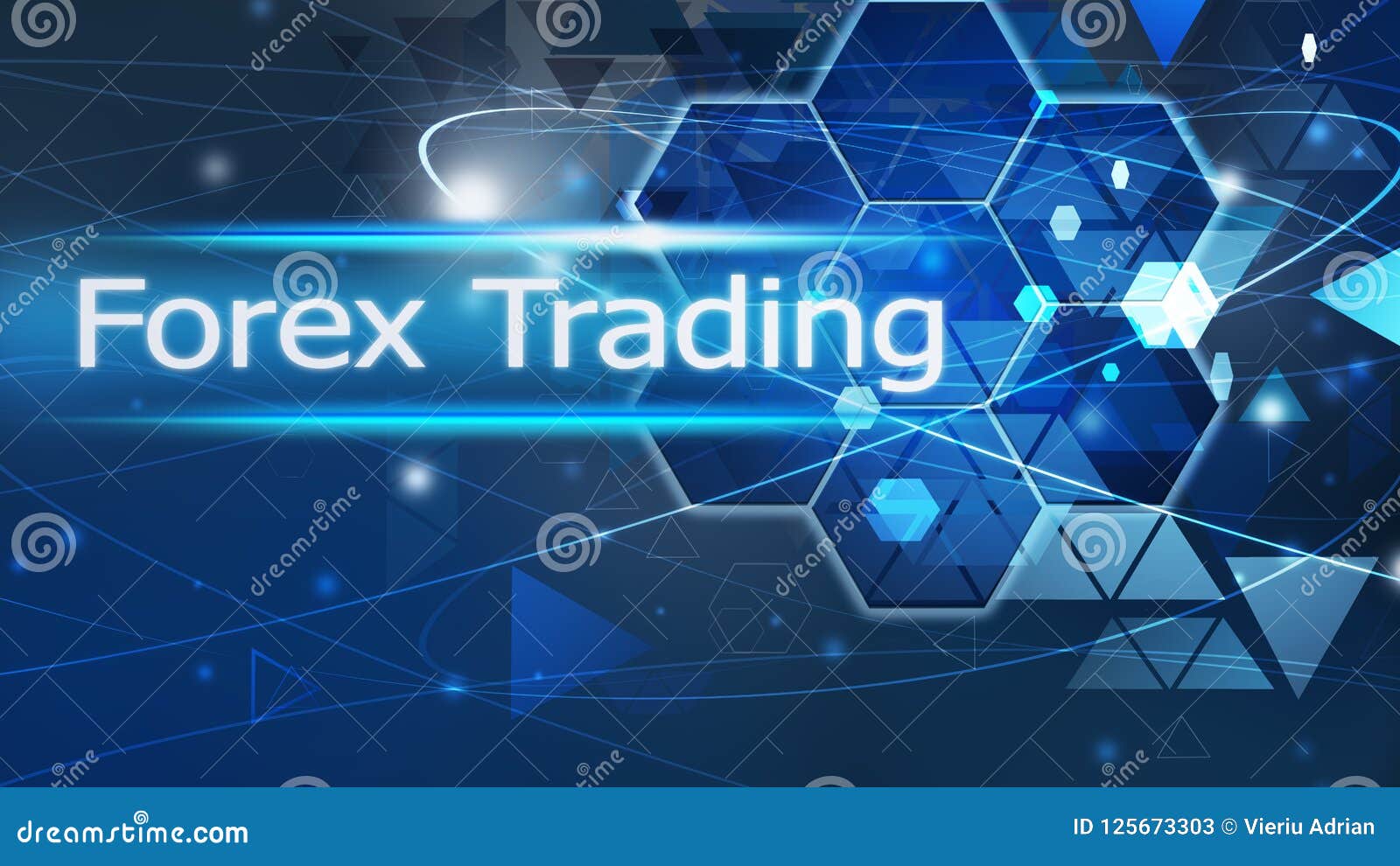 Forex Trading Background Abstract Blue Concept Solution Stock ...