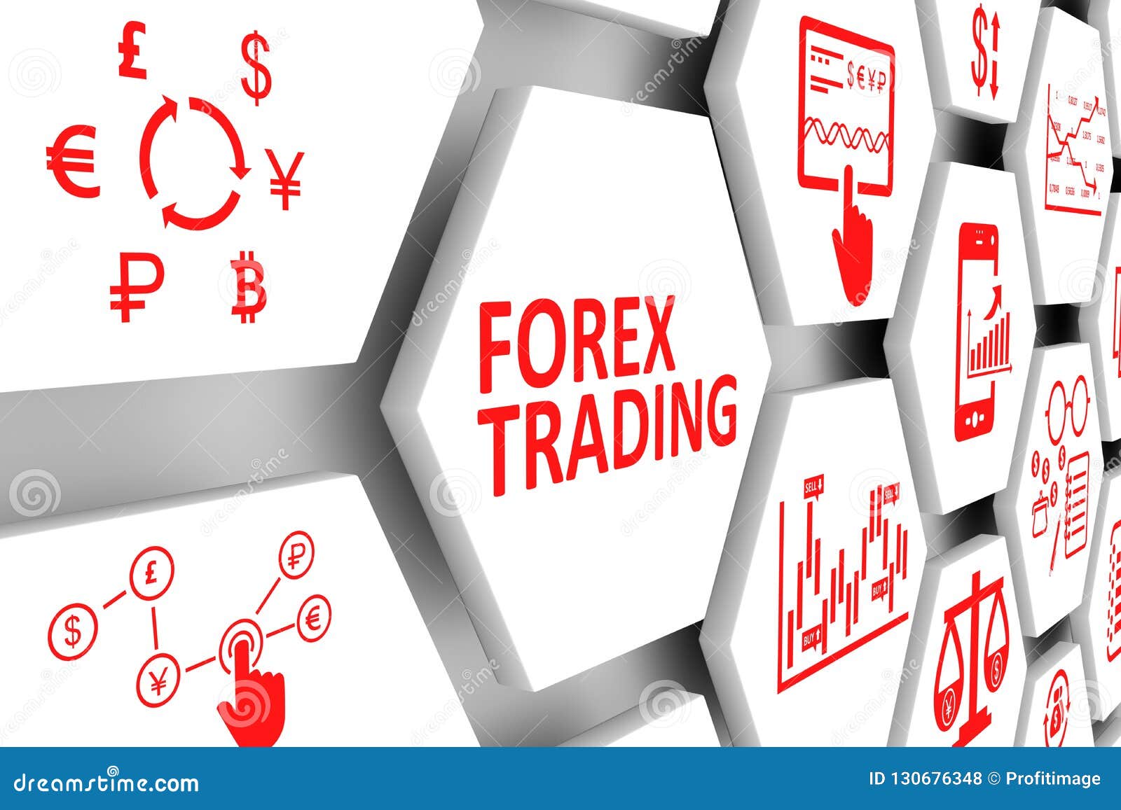 FOREX TRADING Concept Cell Background Editorial Stock Photo ...