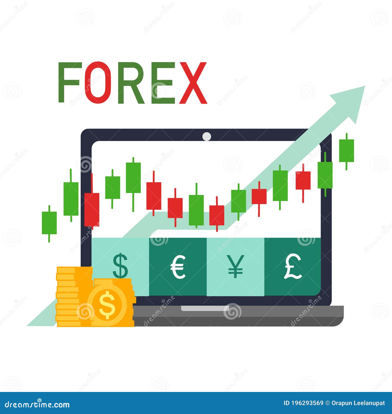 Forex Trading Signal, Forex Investment Concept in Flat Design. Buy and ... Forex Trading Signal, Forex Investment Concept in Flat Design. Buy and ...