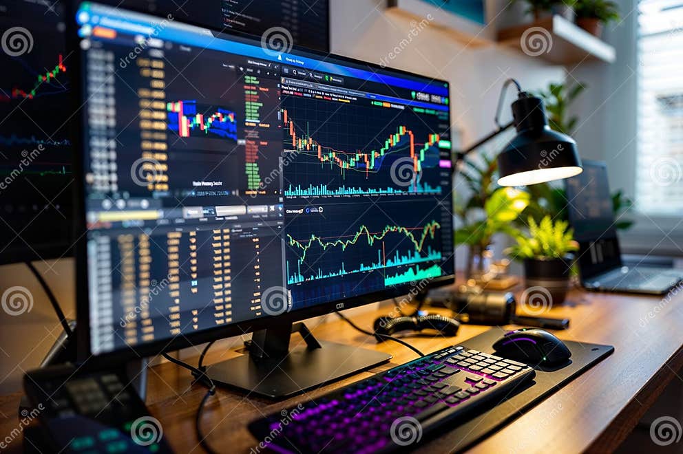 Forex Trading Software, in the Style of Intuitive Gestures, Computer ...