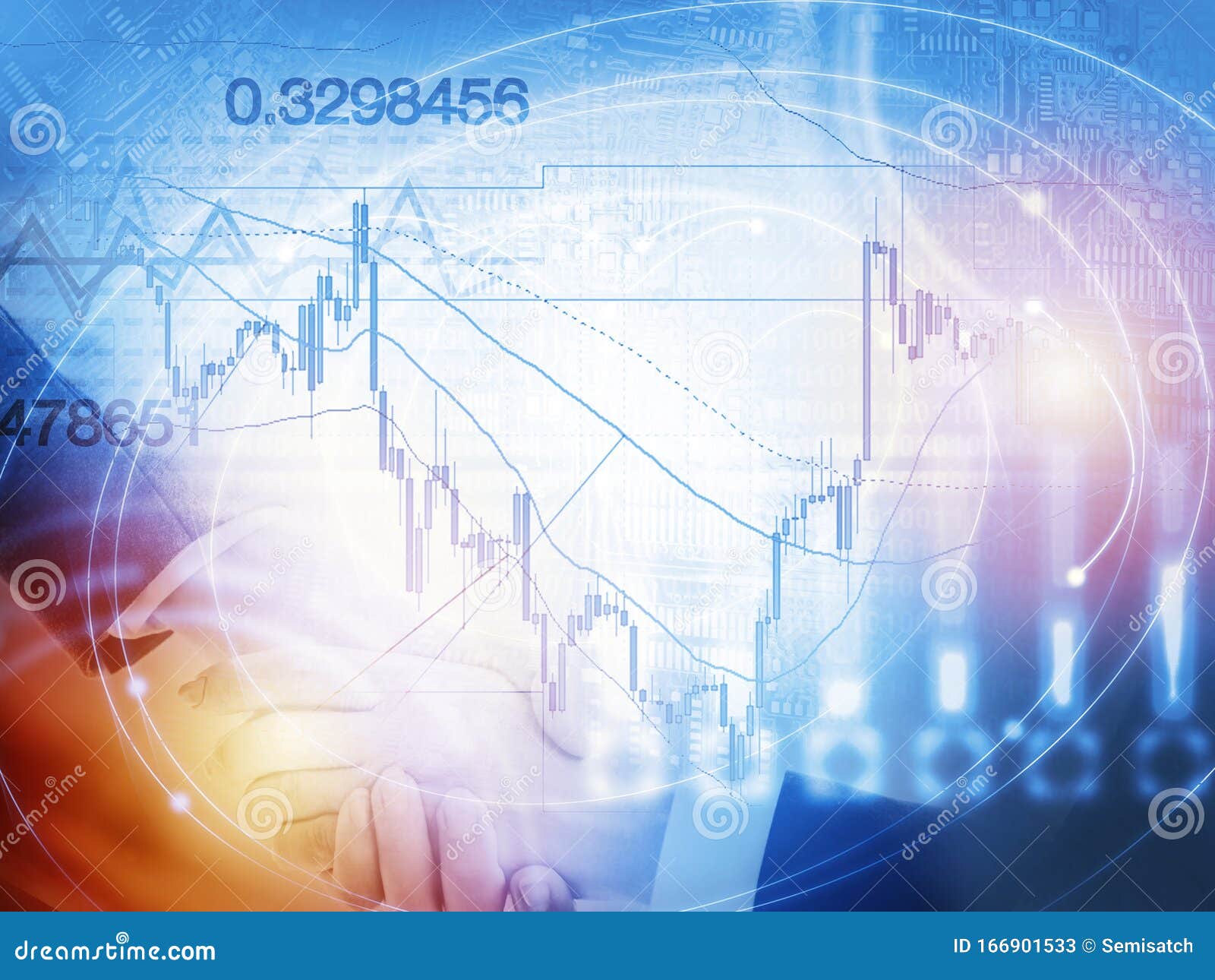 Technical Analysis Chart Royalty-Free Stock Photography | CartoonDealer ...