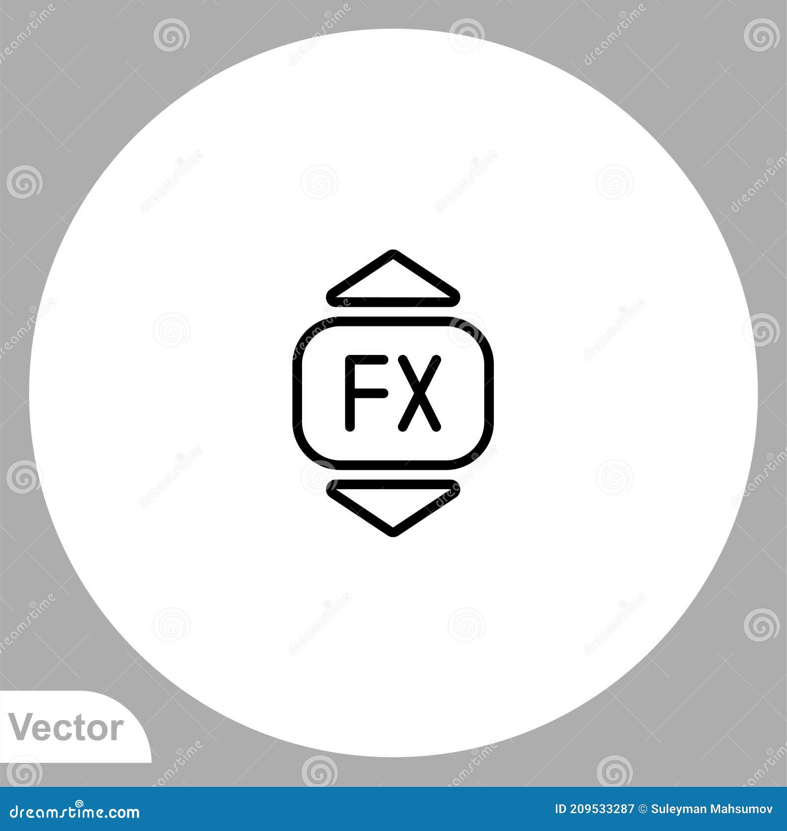 Forex Vector Icon Sign Symbol Stock Illustration - Illustration of ...