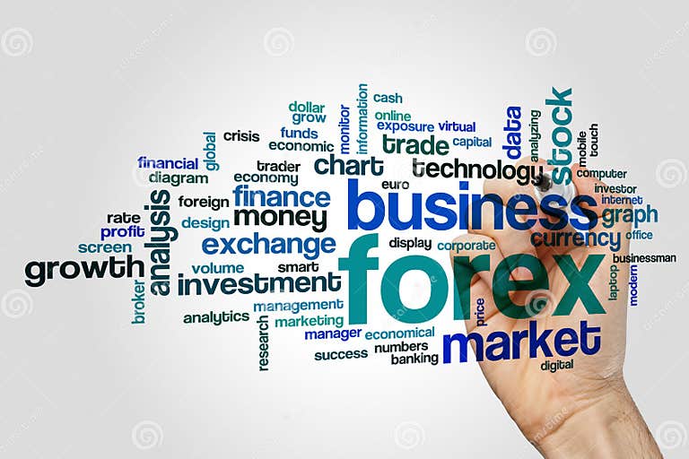 Forex word cloud editorial stock photo. Image of capital - 90730548
