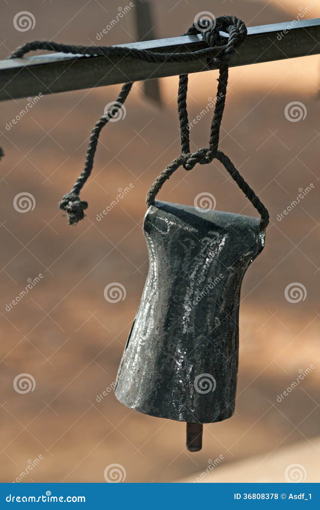 Forged cow bell stock photo. Image of handcraft, tradition - 36808378