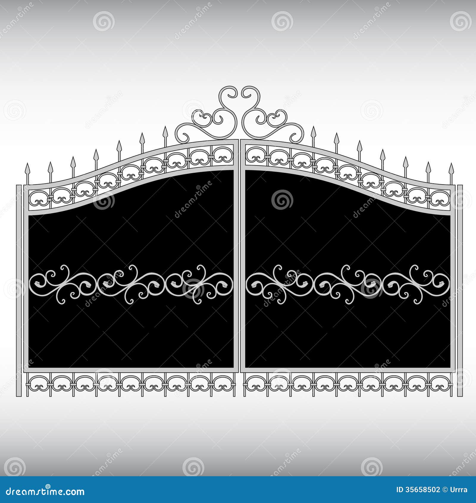 The forged products stock vector. Illustration of ornament - 35658502