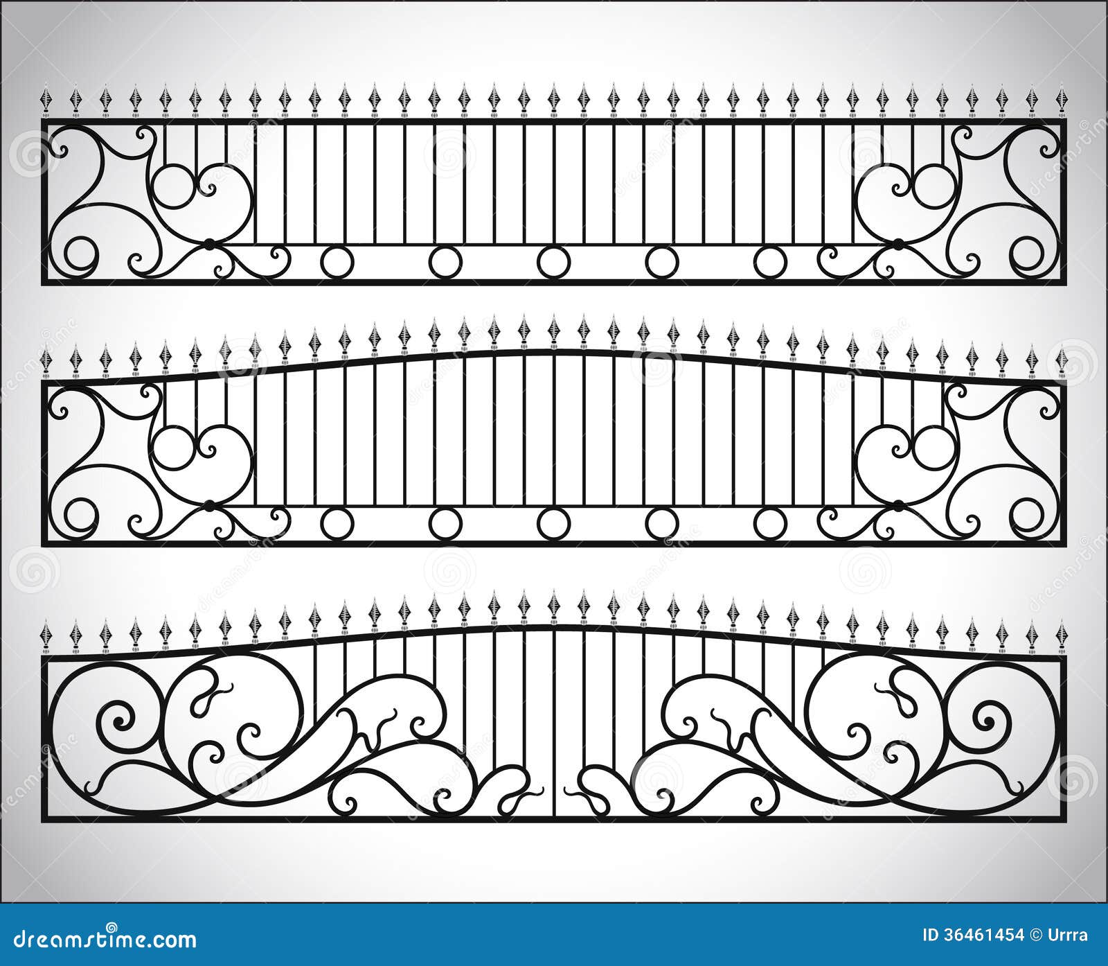 The forged products. stock vector. Illustration of figure - 36461454