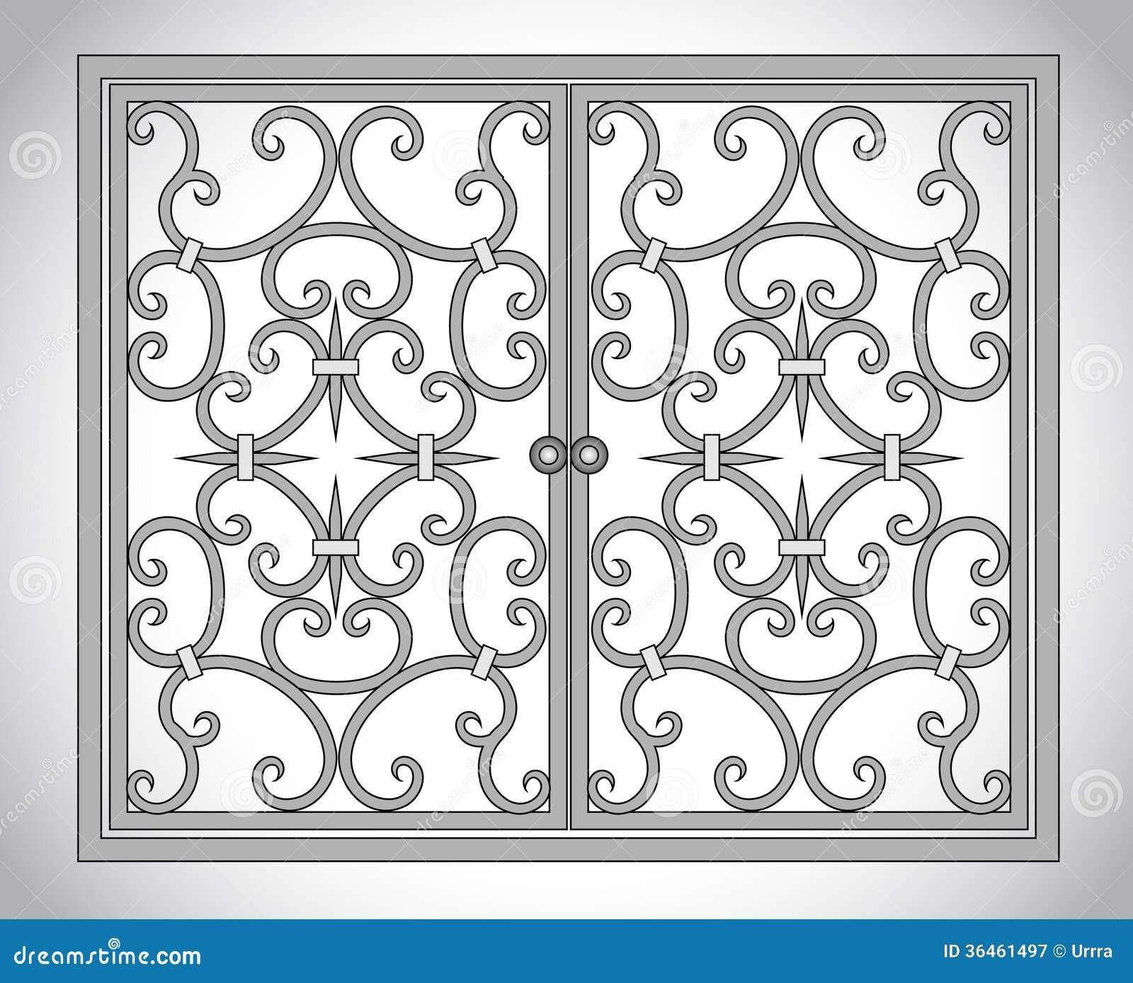 The forged products. stock vector. Illustration of work - 36461497