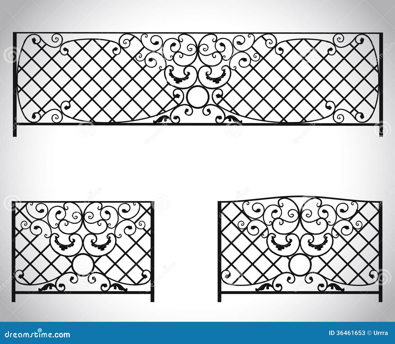 The forged products. stock vector. Illustration of iron - 36461653