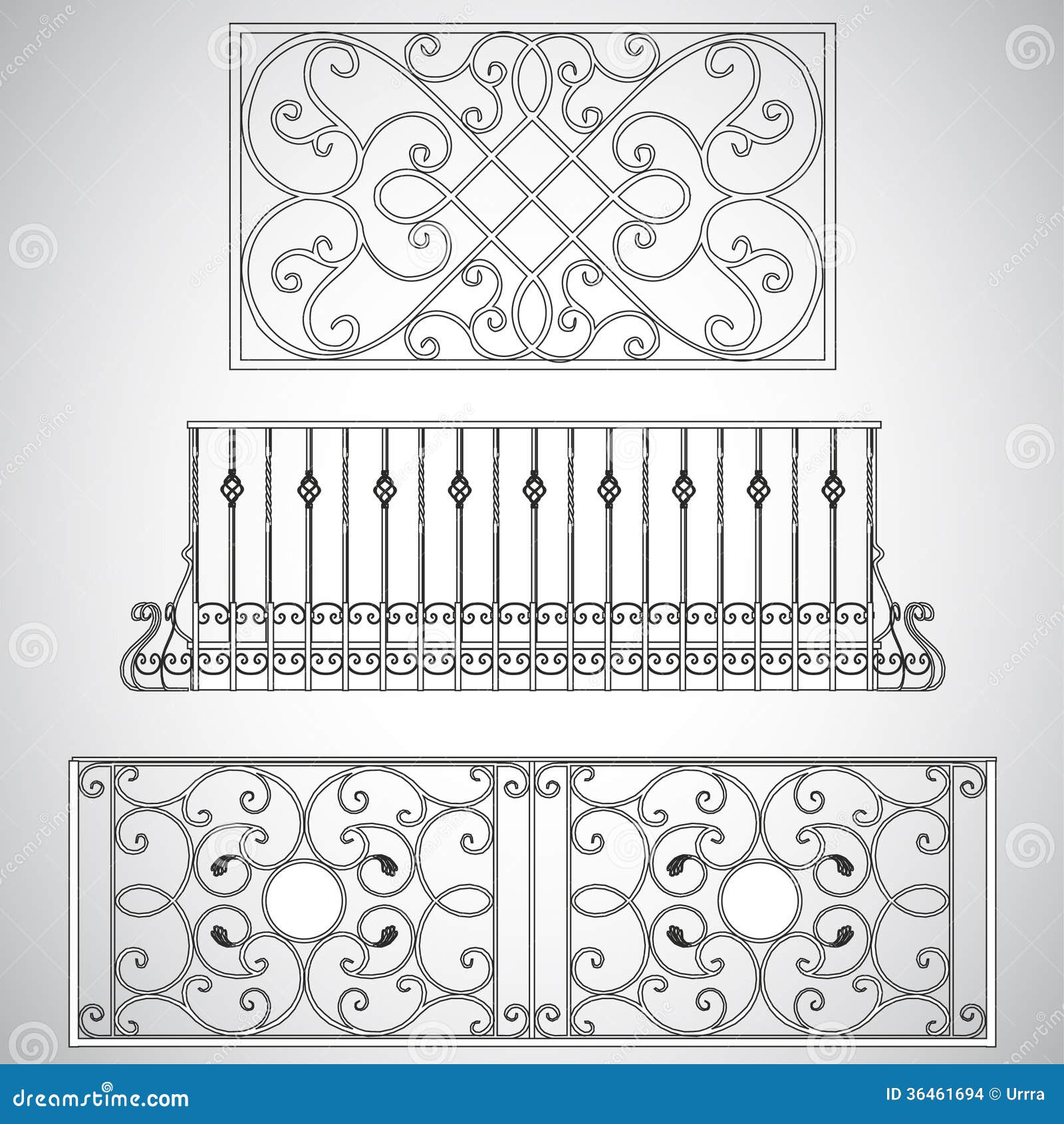 The forged products. stock vector. Illustration of house - 36461694