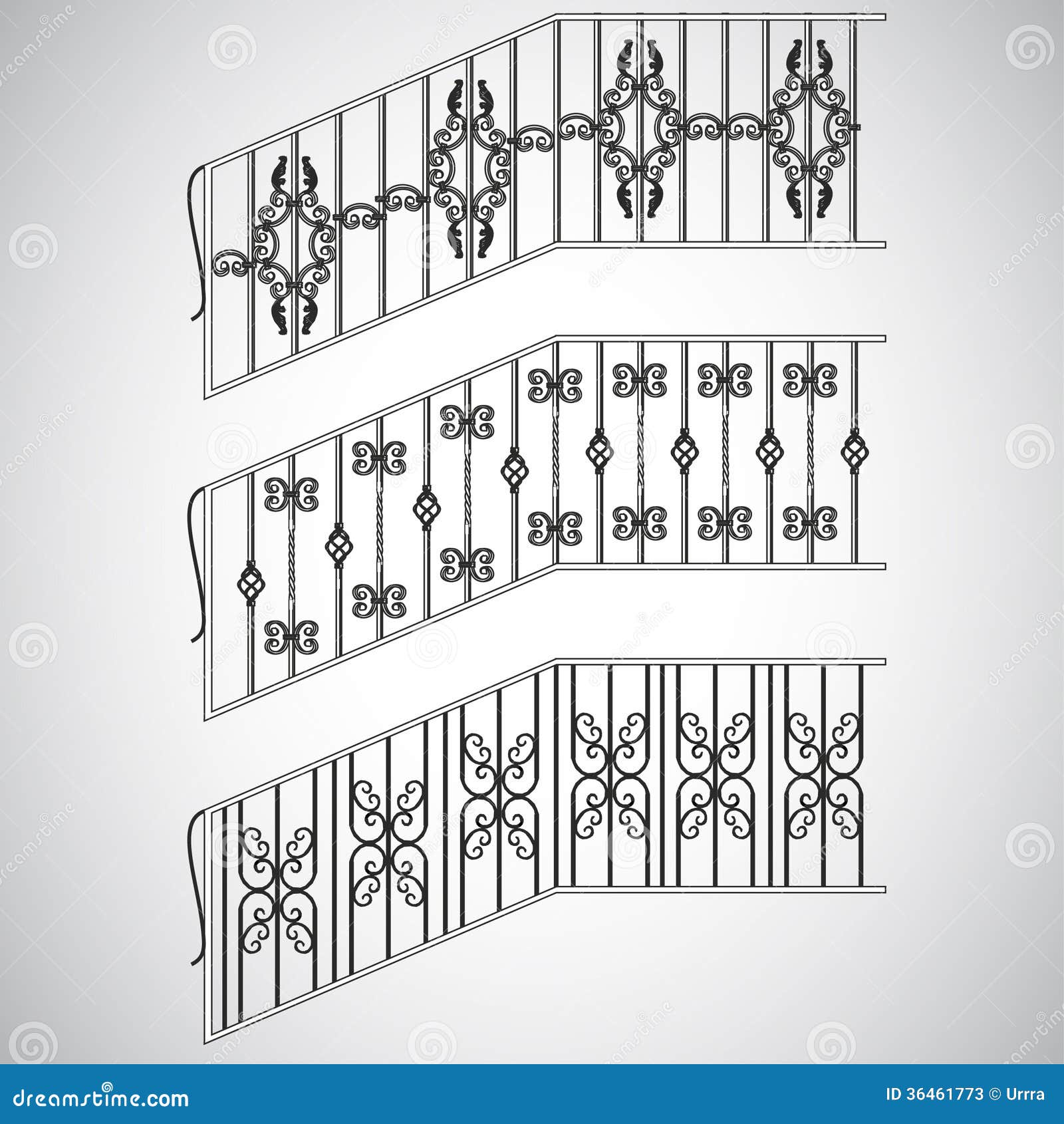 The forged products. stock vector. Illustration of white - 36461773