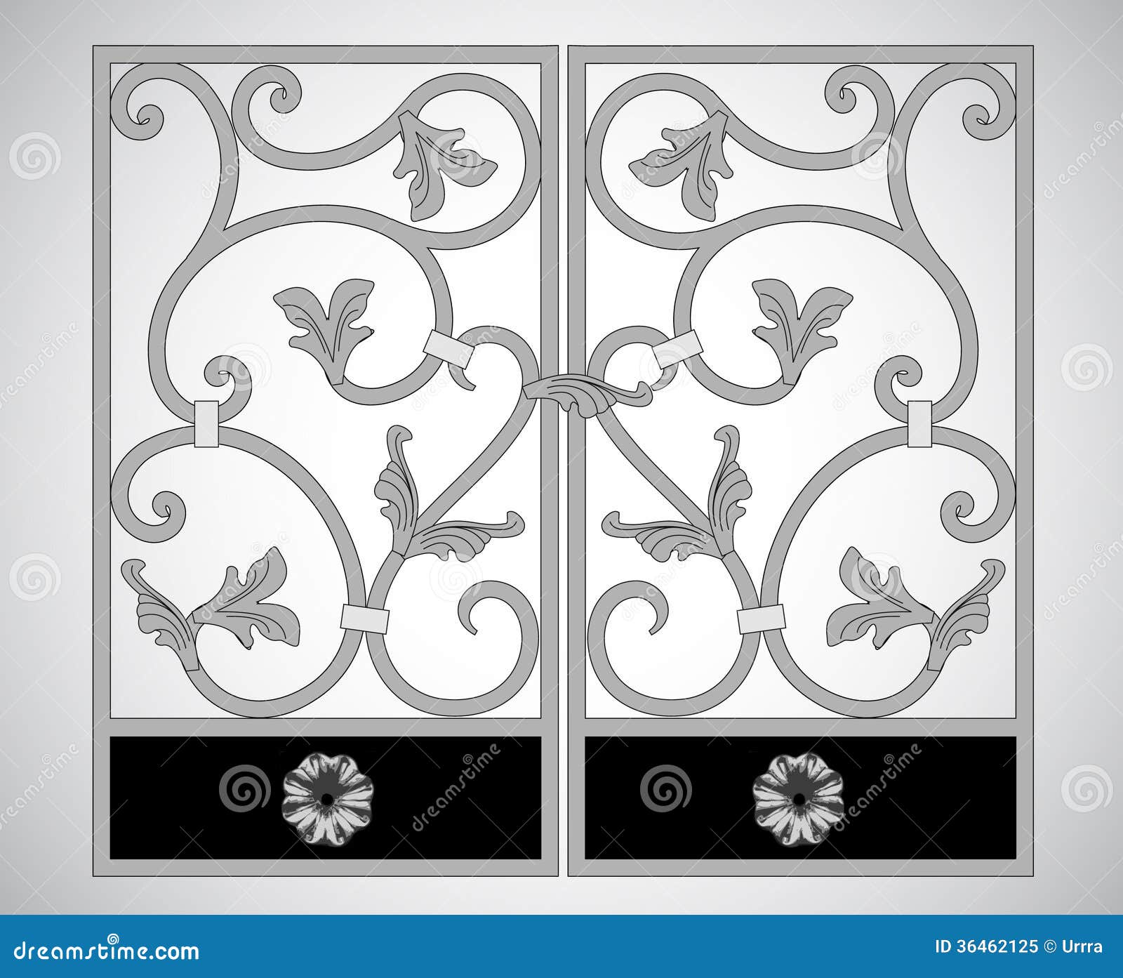 The forged products. stock vector. Illustration of ornament - 36462125