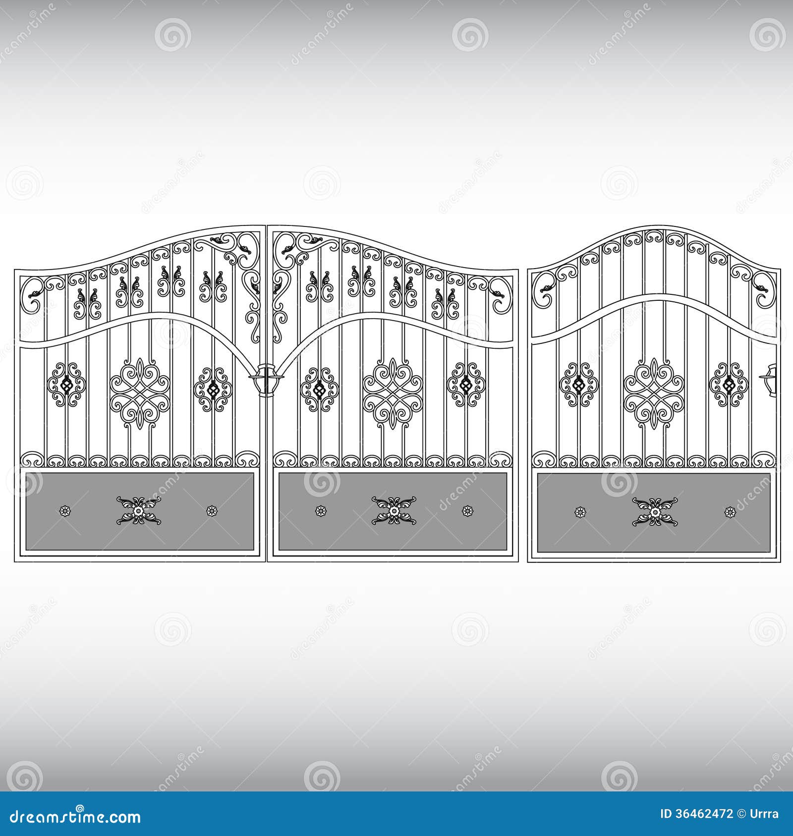 The forged products. stock vector. Illustration of furnish - 36462472