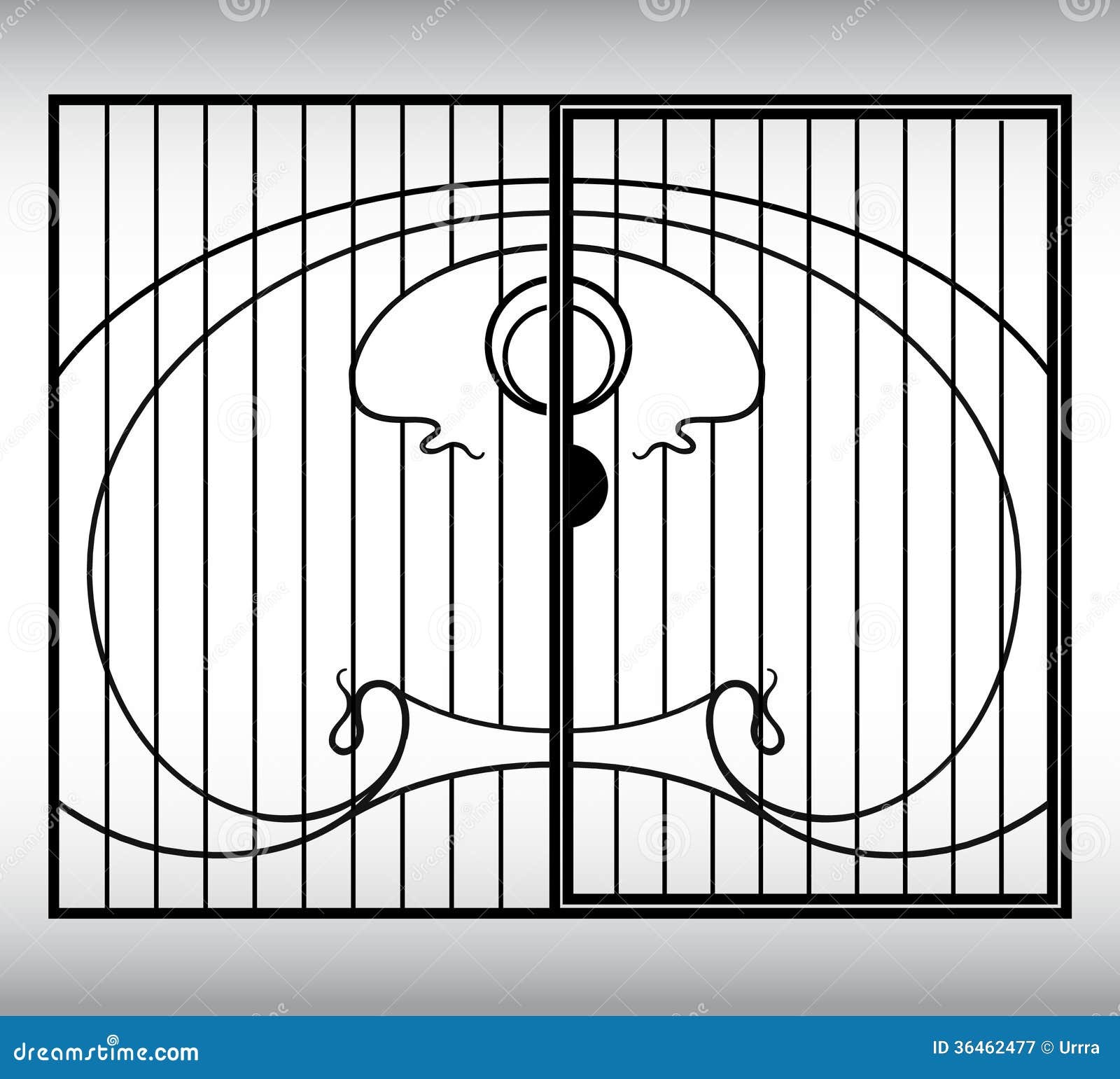 The forged products. stock vector. Illustration of house - 36462477