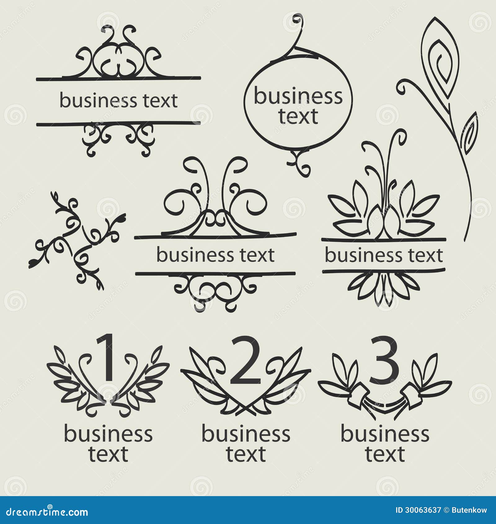 Forged Pattern Cartoon Vector | CartoonDealer.com #30063637