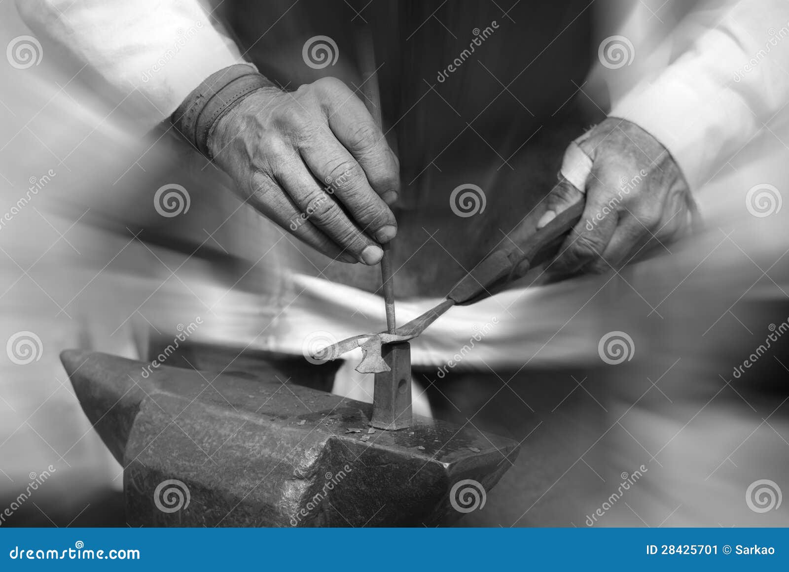 Forger s hands stock image. Image of dirty, coal, blacksmith - 28425701