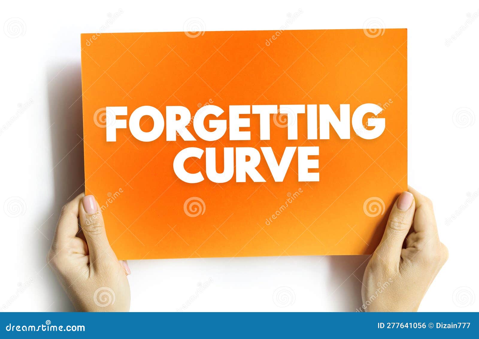 Forgetting Curve - the Decline of Memory Retention in Time, Text ...