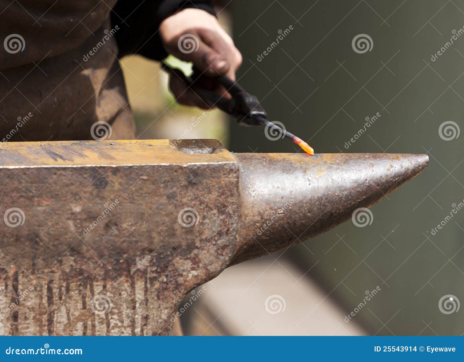 Forging stock photo. Image of anvil, forging, metal, work - 25543914