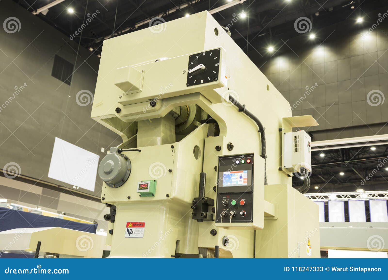 Forging Machine for Manufacturing Process Stock Image - Image of hand ...
