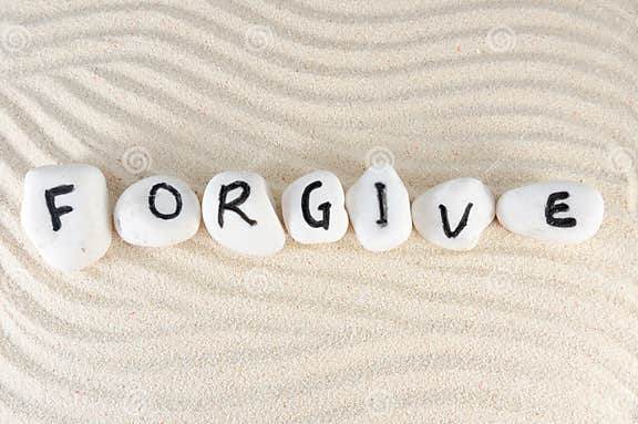 Forgive stock photo. Image of alphabet, regret, cobble - 27120972