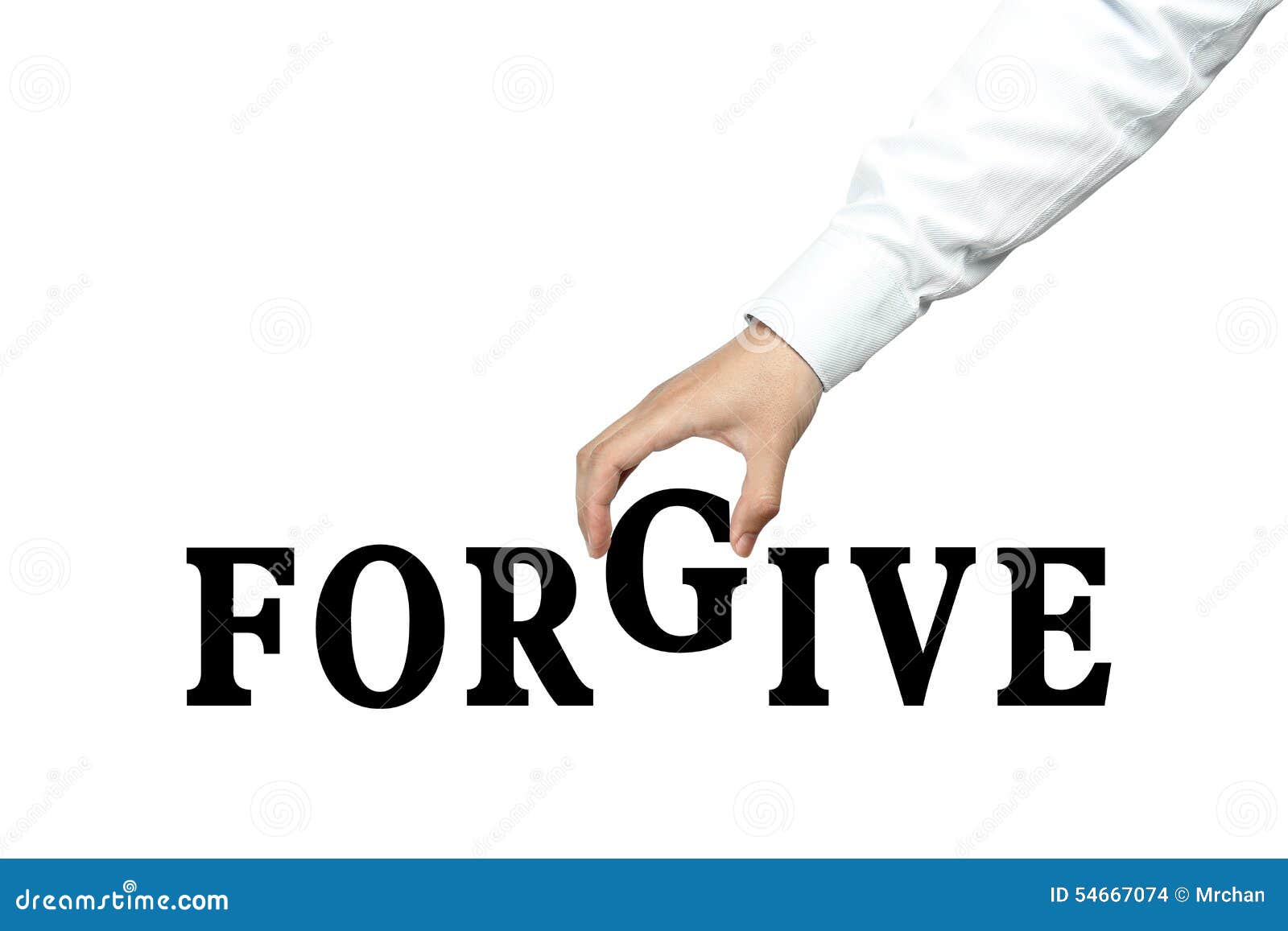 Forgive stock photo. Image of sign, mercy, hand, forgive - 54667074
