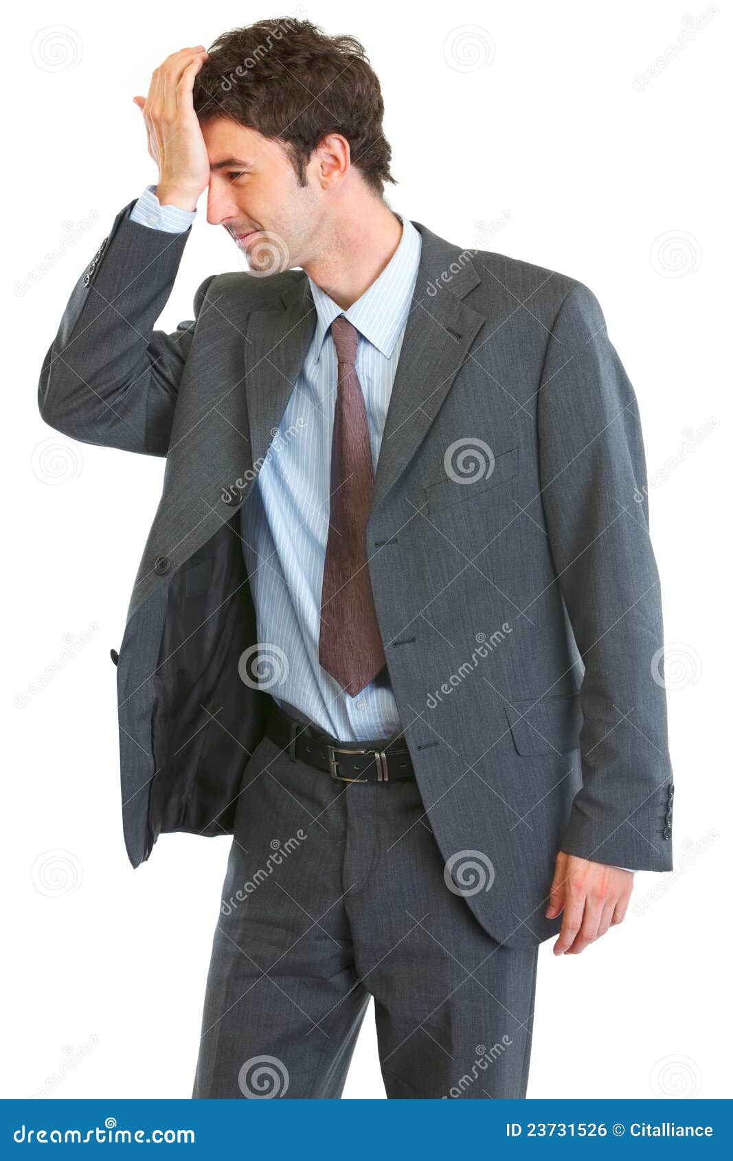 Forgot Something Businessman| Stock Photo - Image of business ...