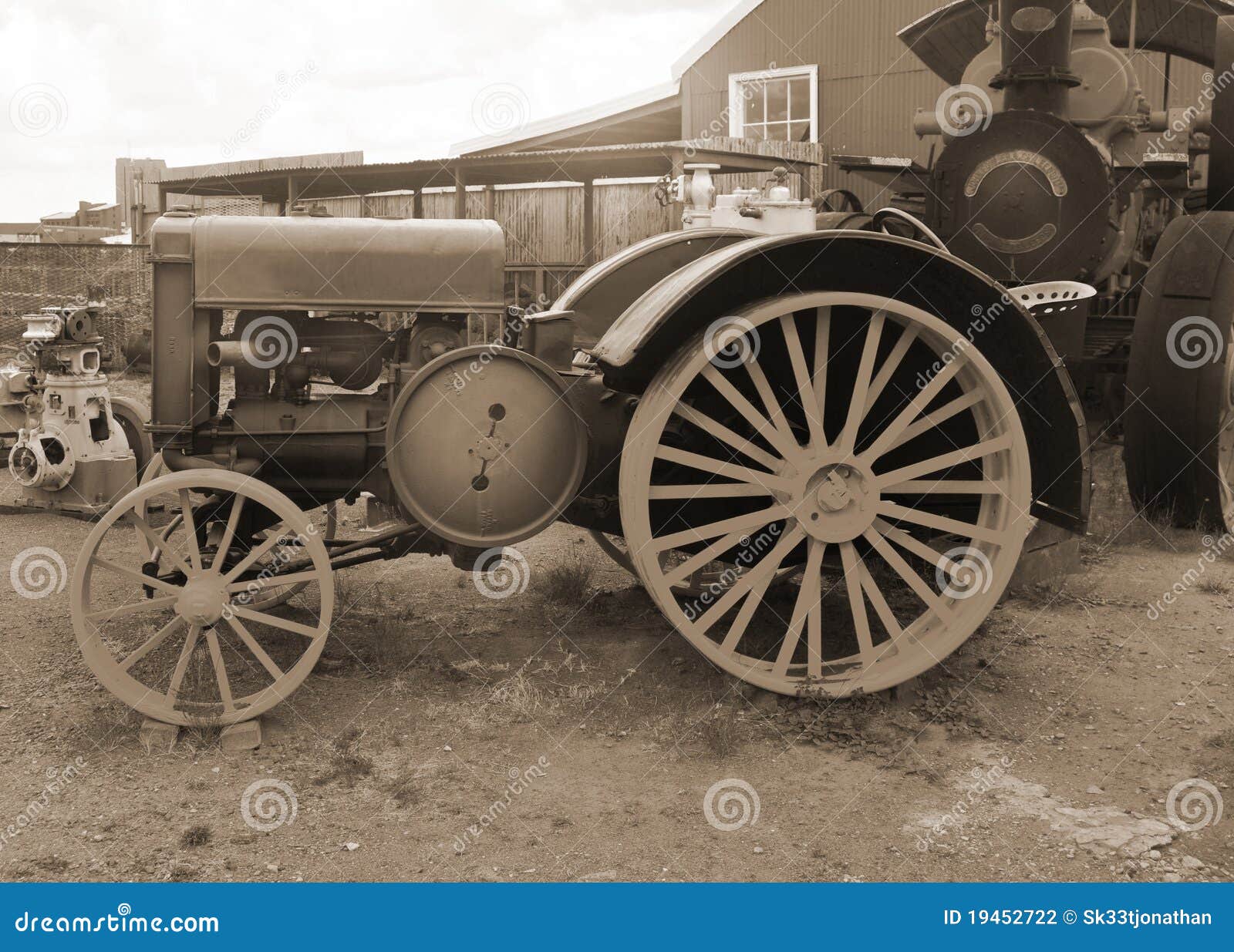Forgotten stock photo. Image of rust, tractor, broken - 19452722