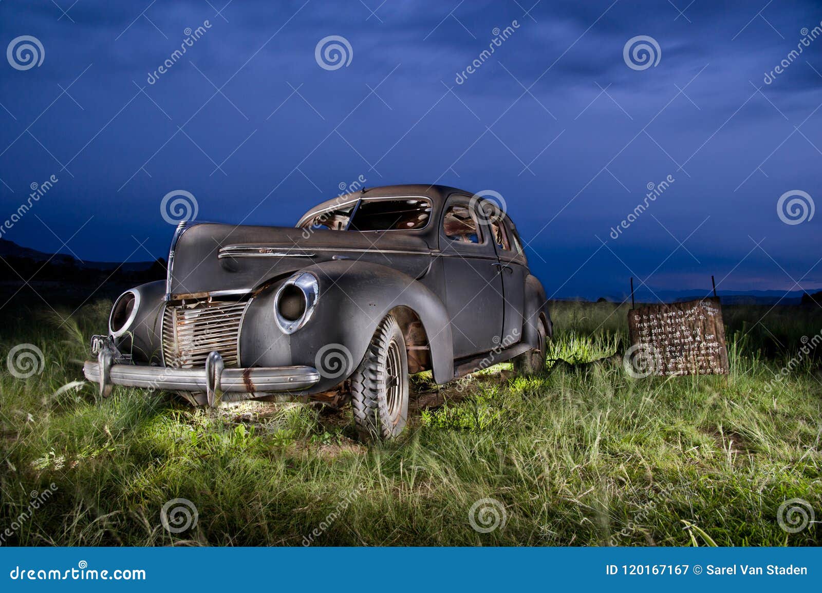 Forgotten Classic Ford editorial photography. Image of vehicle - 120167167