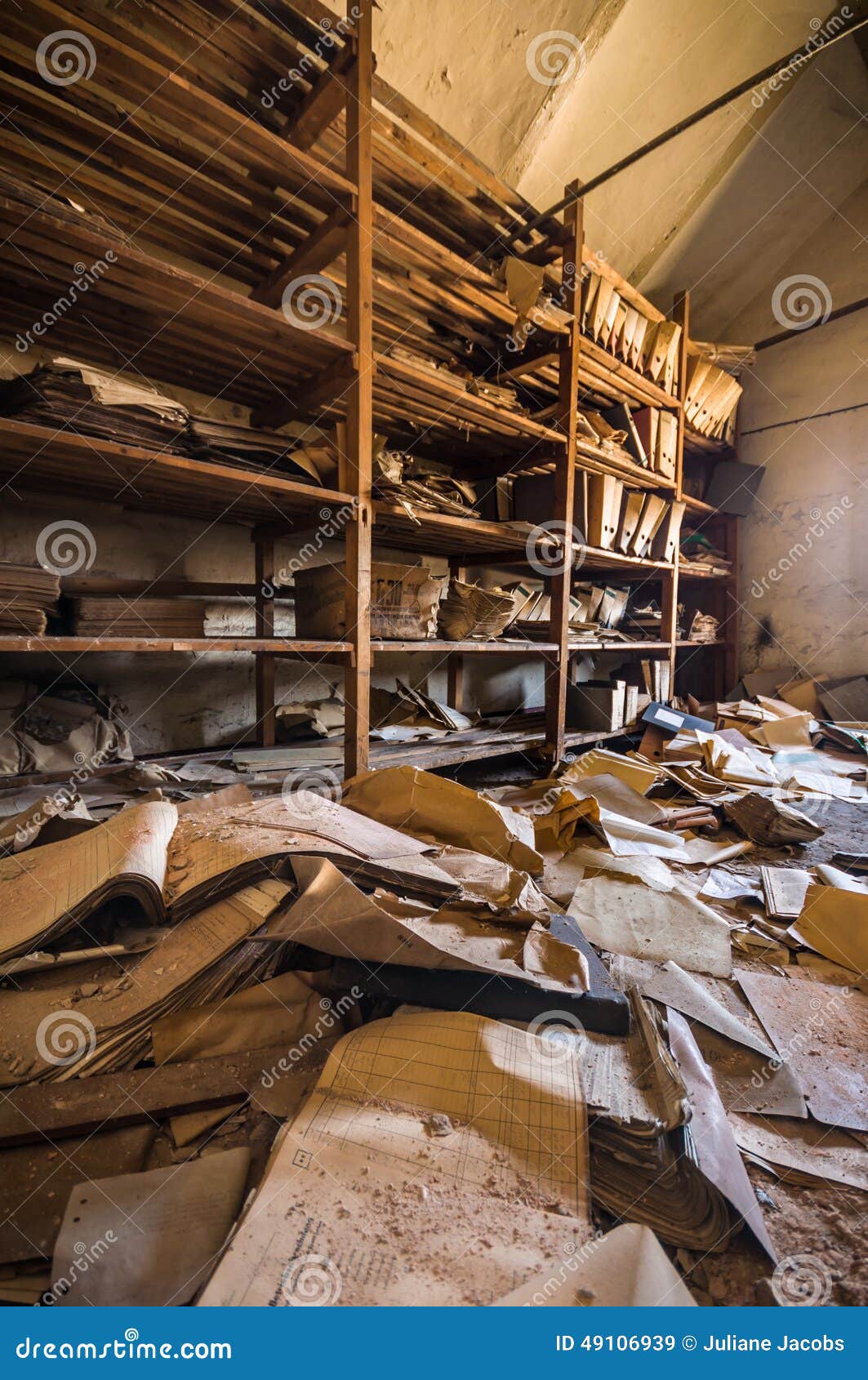 Forgotten documents stock image. Image of forgotten, disarray - 49106939