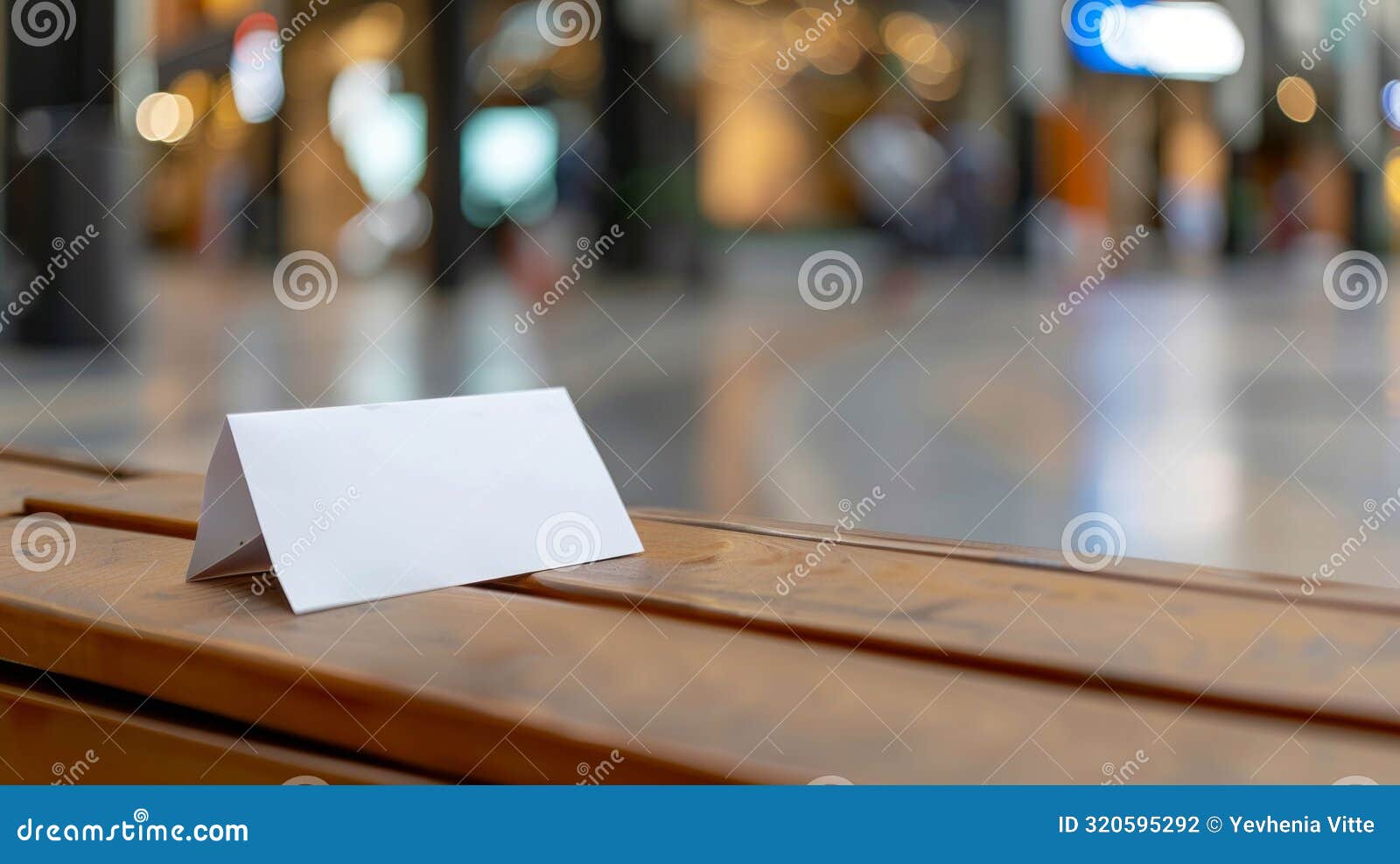 Forgotten Note Left on a Busy Cafe Table. Generative Ai Stock ...