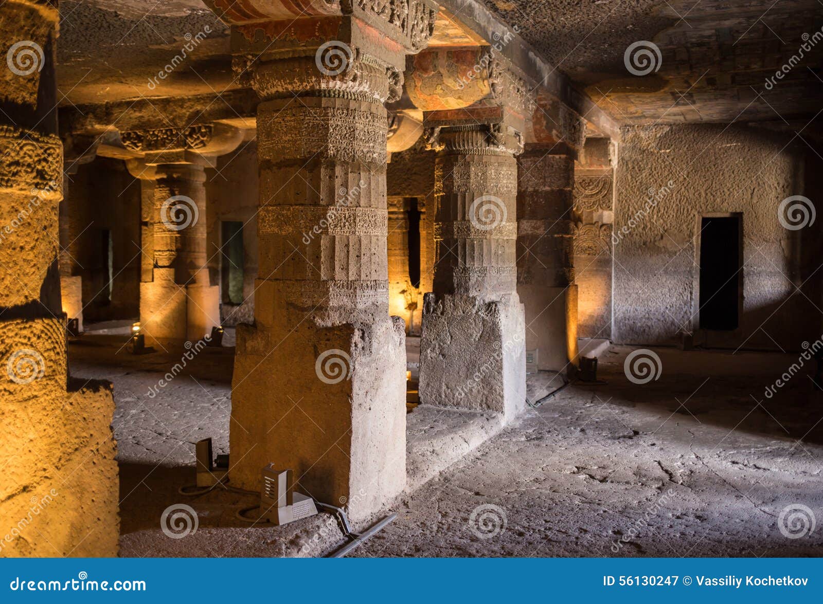 Forgotten Underground Temple Stock Image - Image of king, inside: 56130247