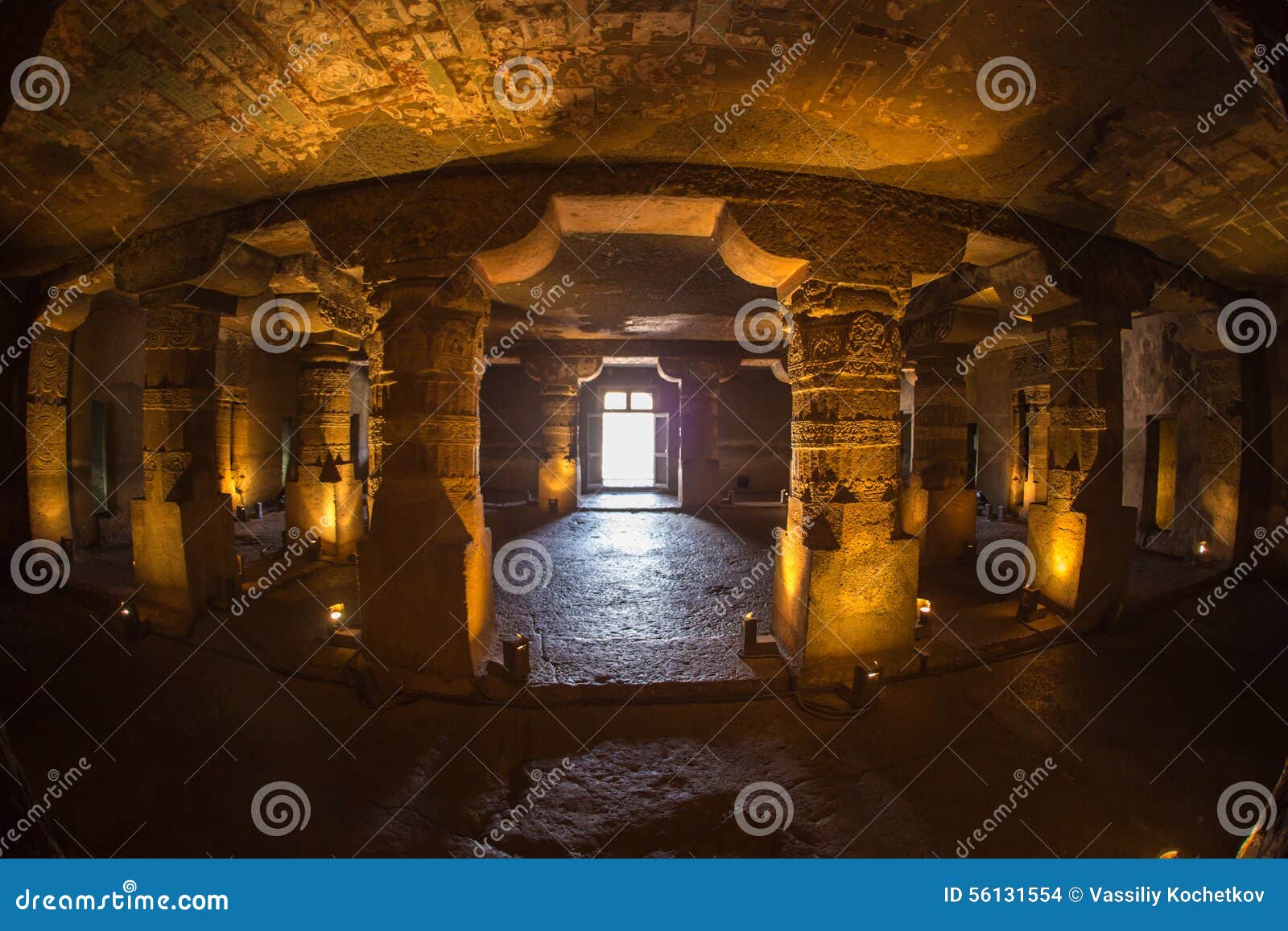 Forgotten Underground Temple Stock Photo - Image of complex, landmark ...