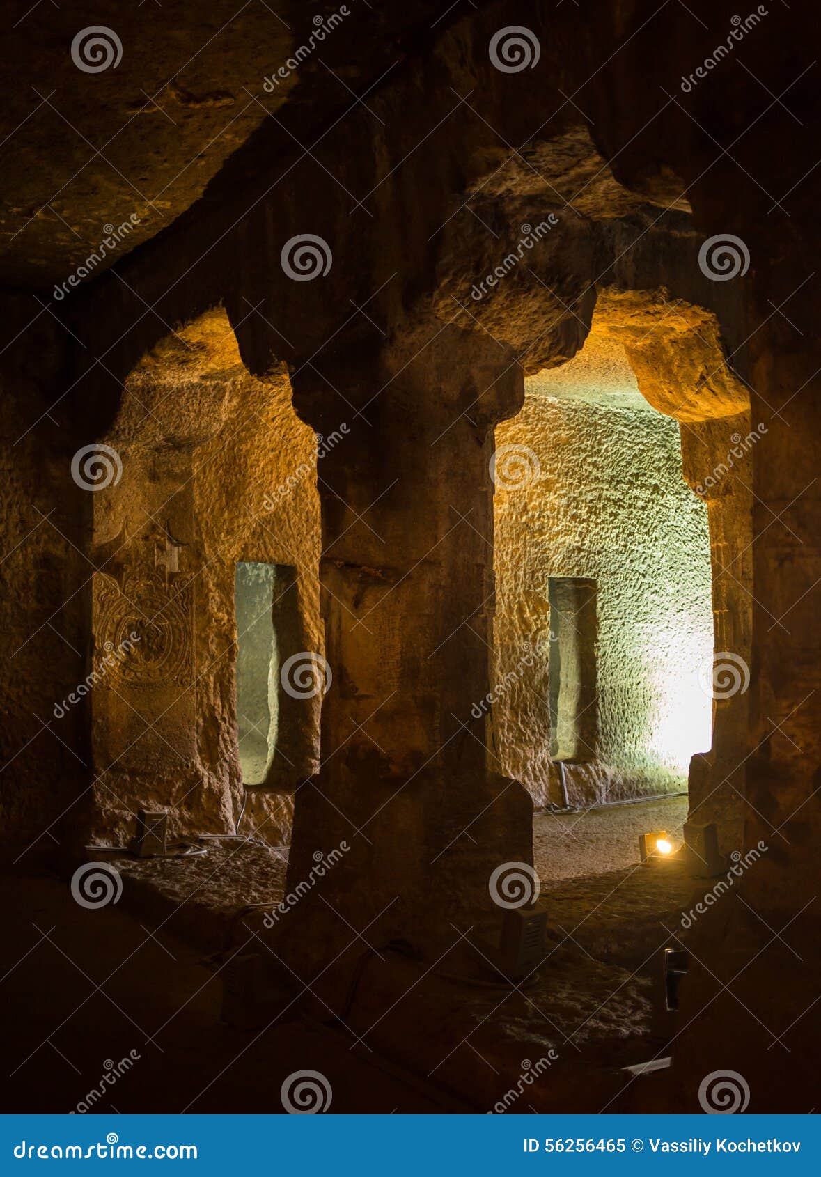 Forgotten Underground Temple Stock Image - Image of culture, hindu ...