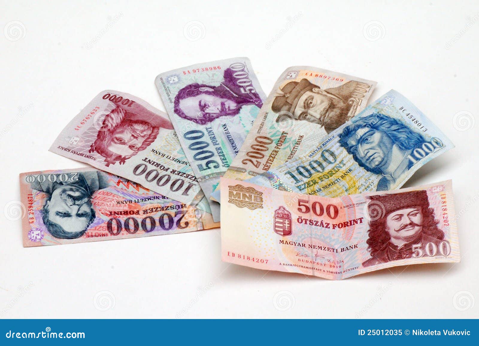 Forint hongroise image stock. Image du hongrois, devise - 25012035